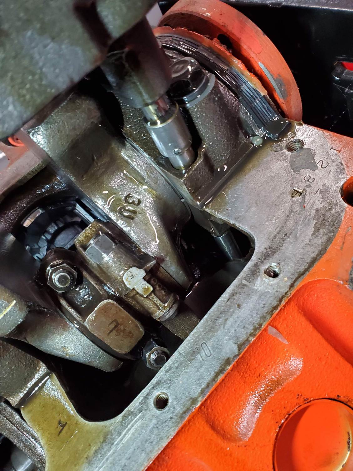 C1 What's this engine block stamp? on the oil pan - CorvetteForum ...