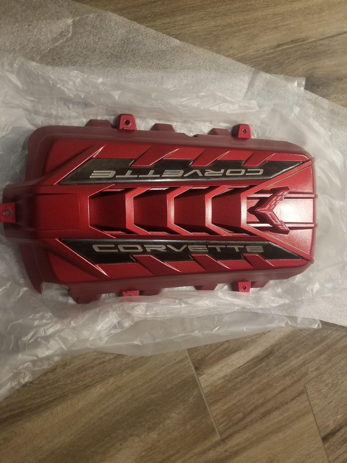 Edge red engine cover arrived today - CorvetteForum - Chevrolet ...