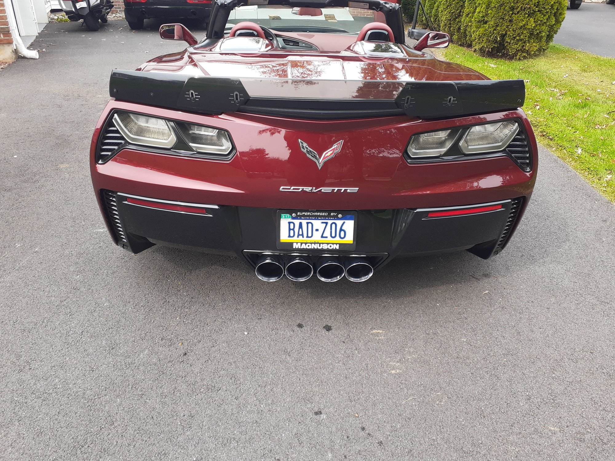 FS (For Sale) For sale 2016 ZO6 Corvette convertible Long Beach red ...