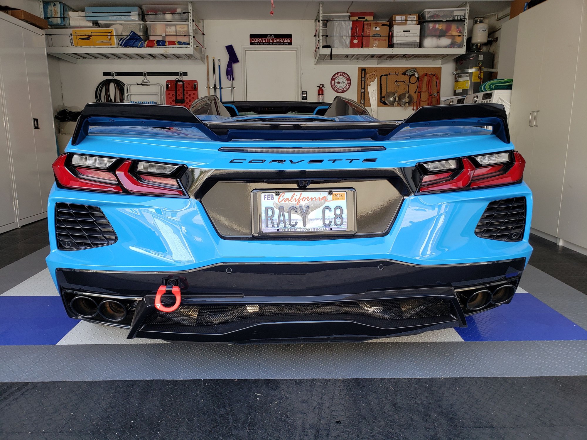 Rear License Plate Frame - CorvetteForum - Chevrolet Corvette Forum ...