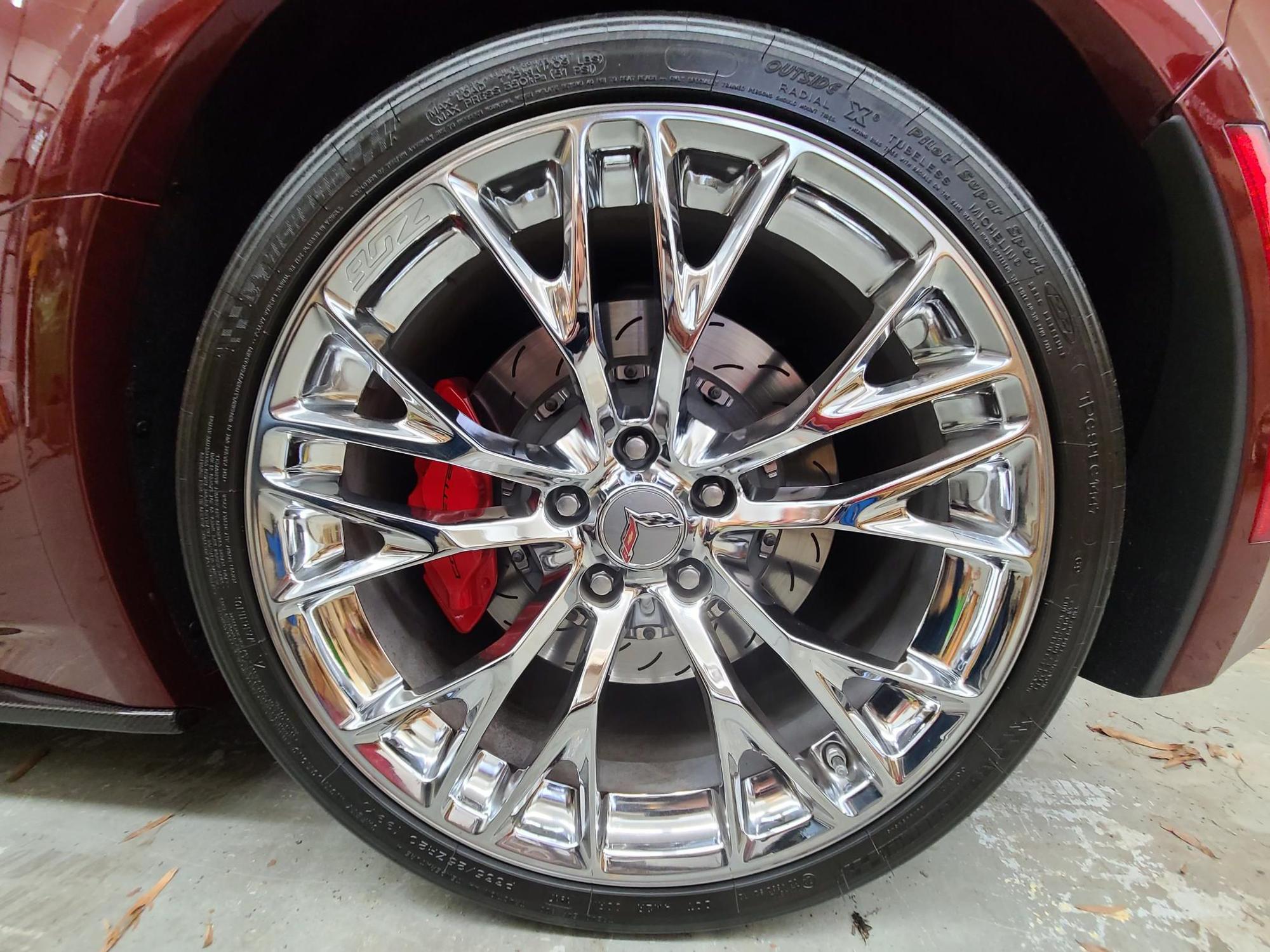 FS (For Sale) 2017 C7 Z06 Convertible LT4 8A 3LZ Long Beach Red ...