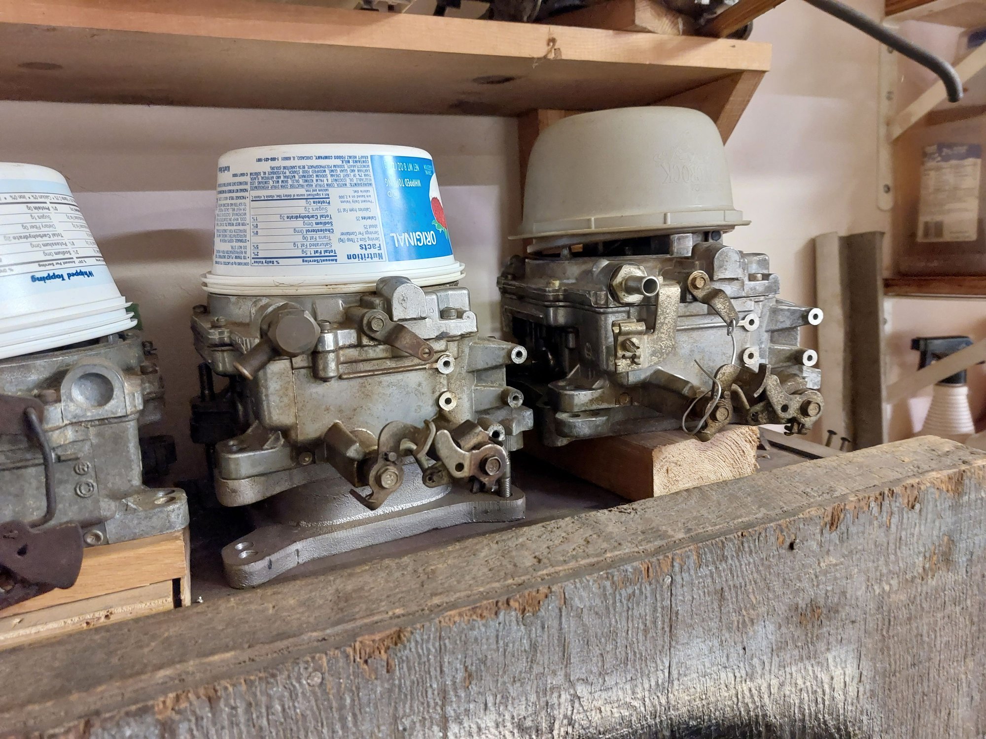 Edelbrock to stock 327 intake: What linkage and fuel lines ...