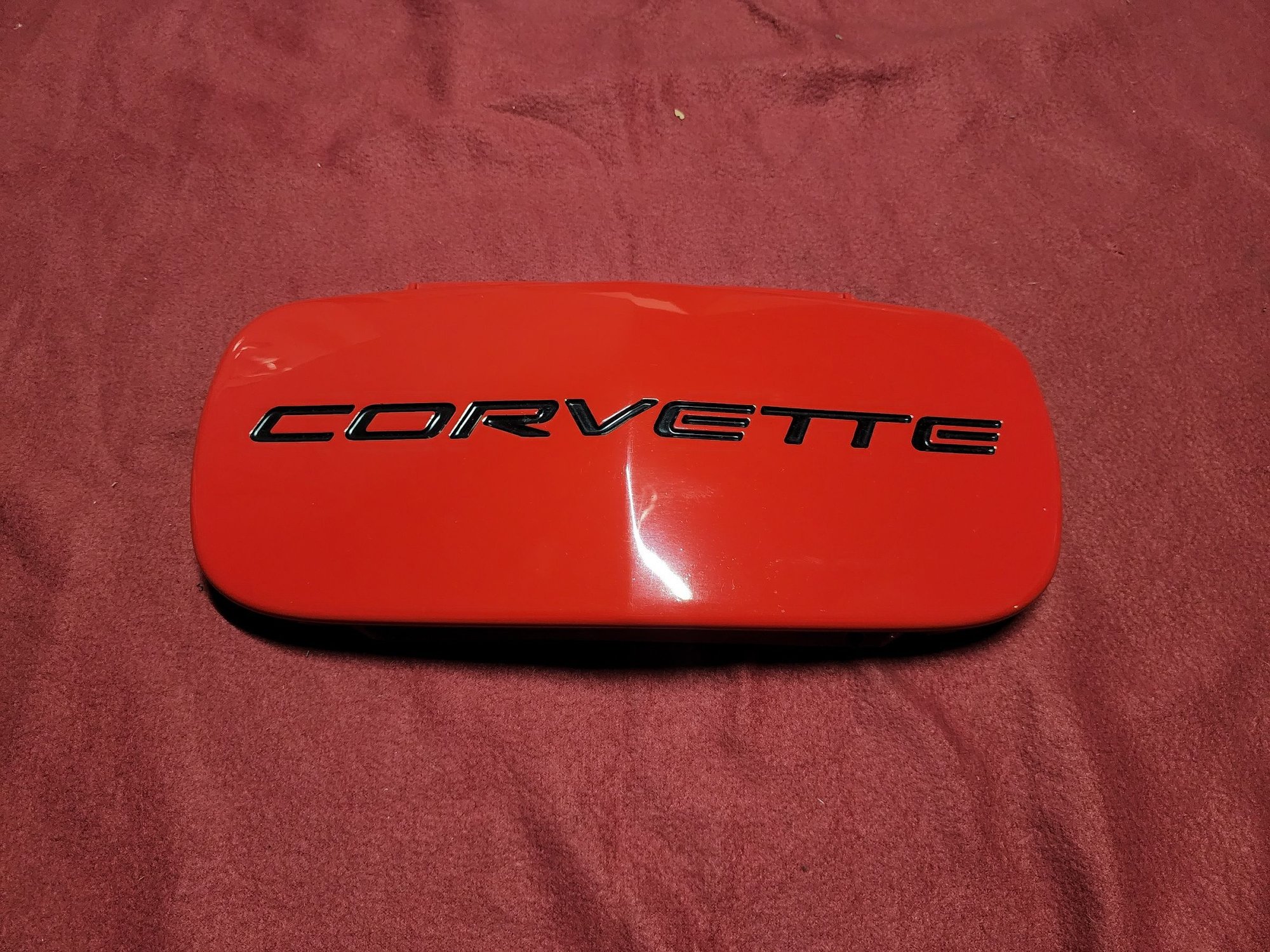 FS (For Sale) OEM Front License Plate Filler - Torch Red ...