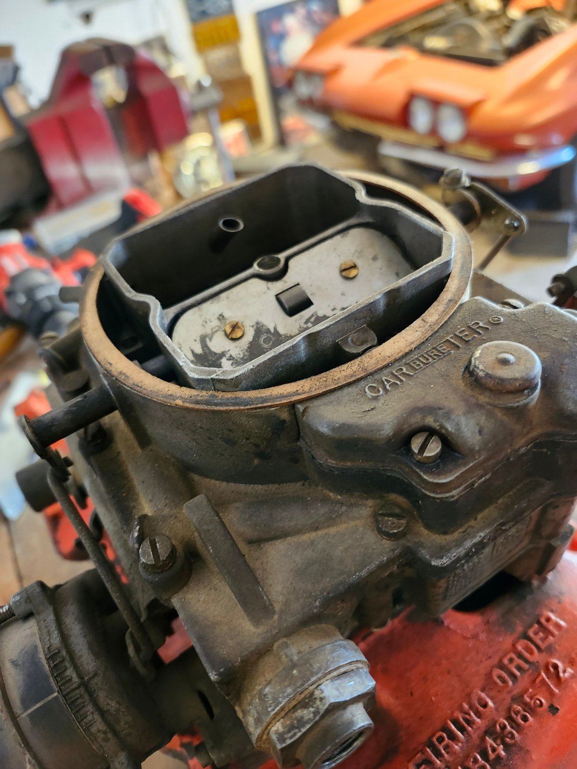 FS (For Sale) '63 250 Hp Air Cleaner, Carb, Intake and Upper Rad Hose ...