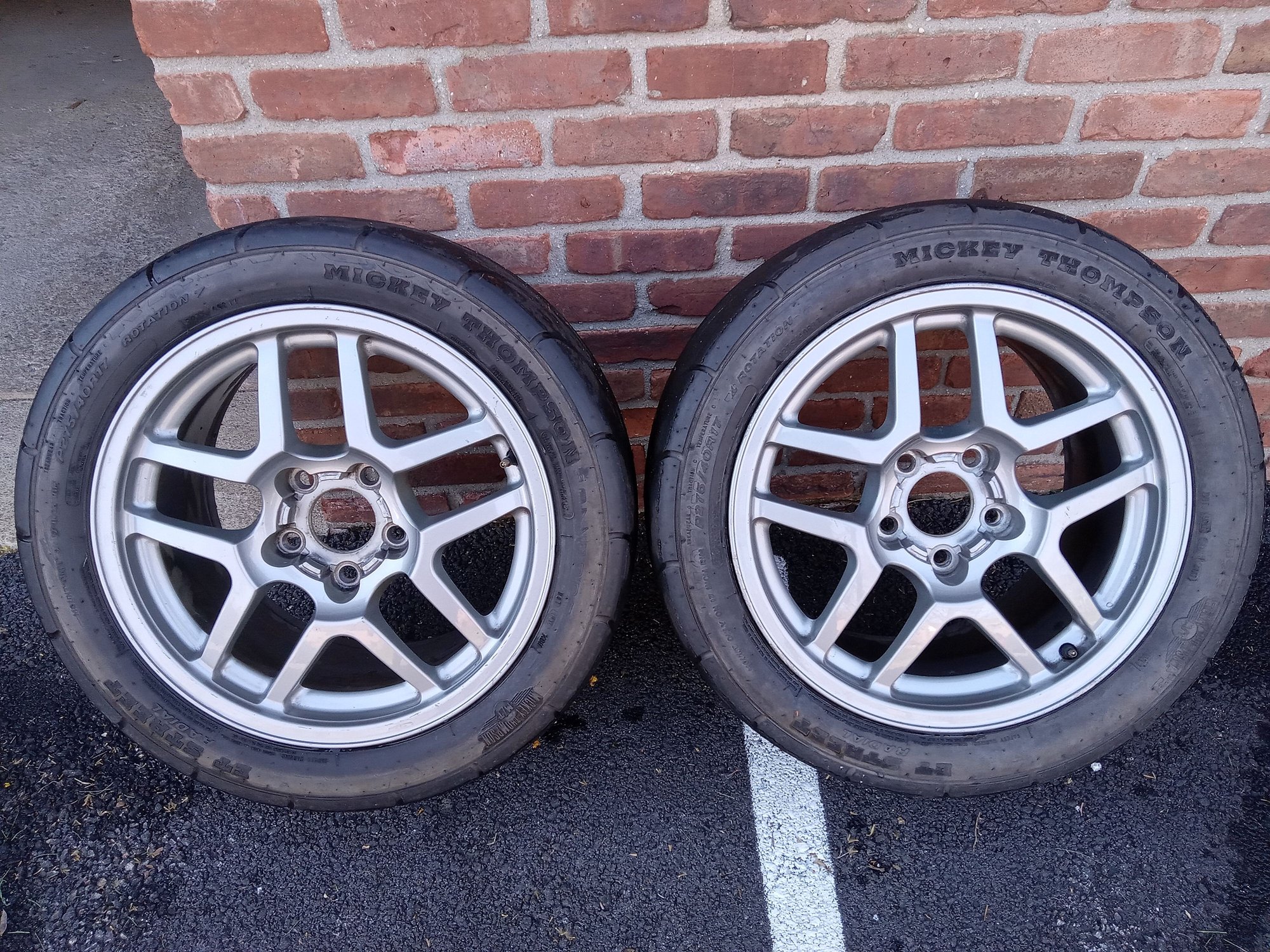FS (For Sale) C5 Z06 wheels OEM/Speedline 17x9.5 with Mickey Thompson ...