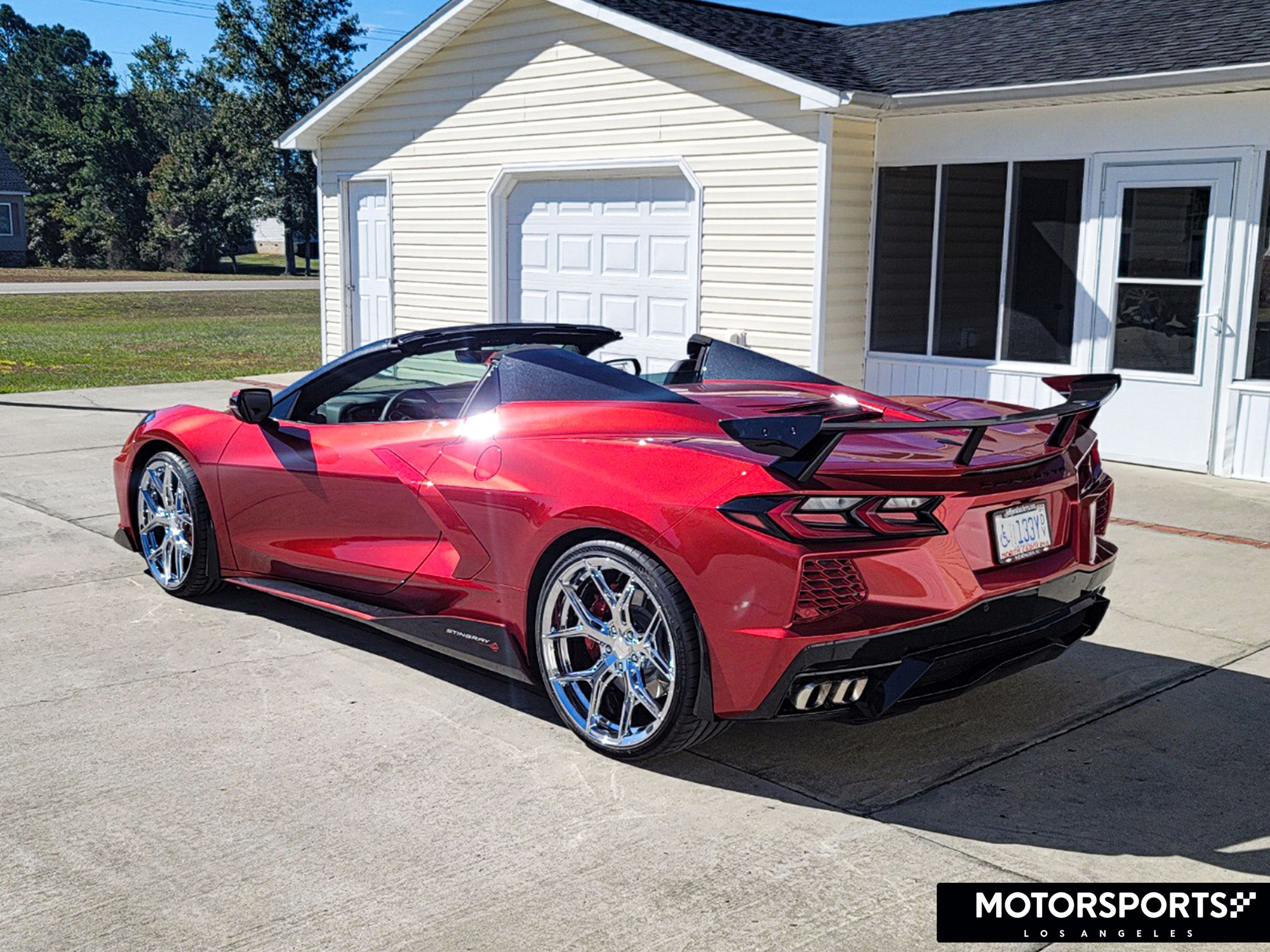 FS (For Sale) Exclusive Vossen HF-5 Chrome Plated Wheels for your Corvette C8 - By Motorsports ...