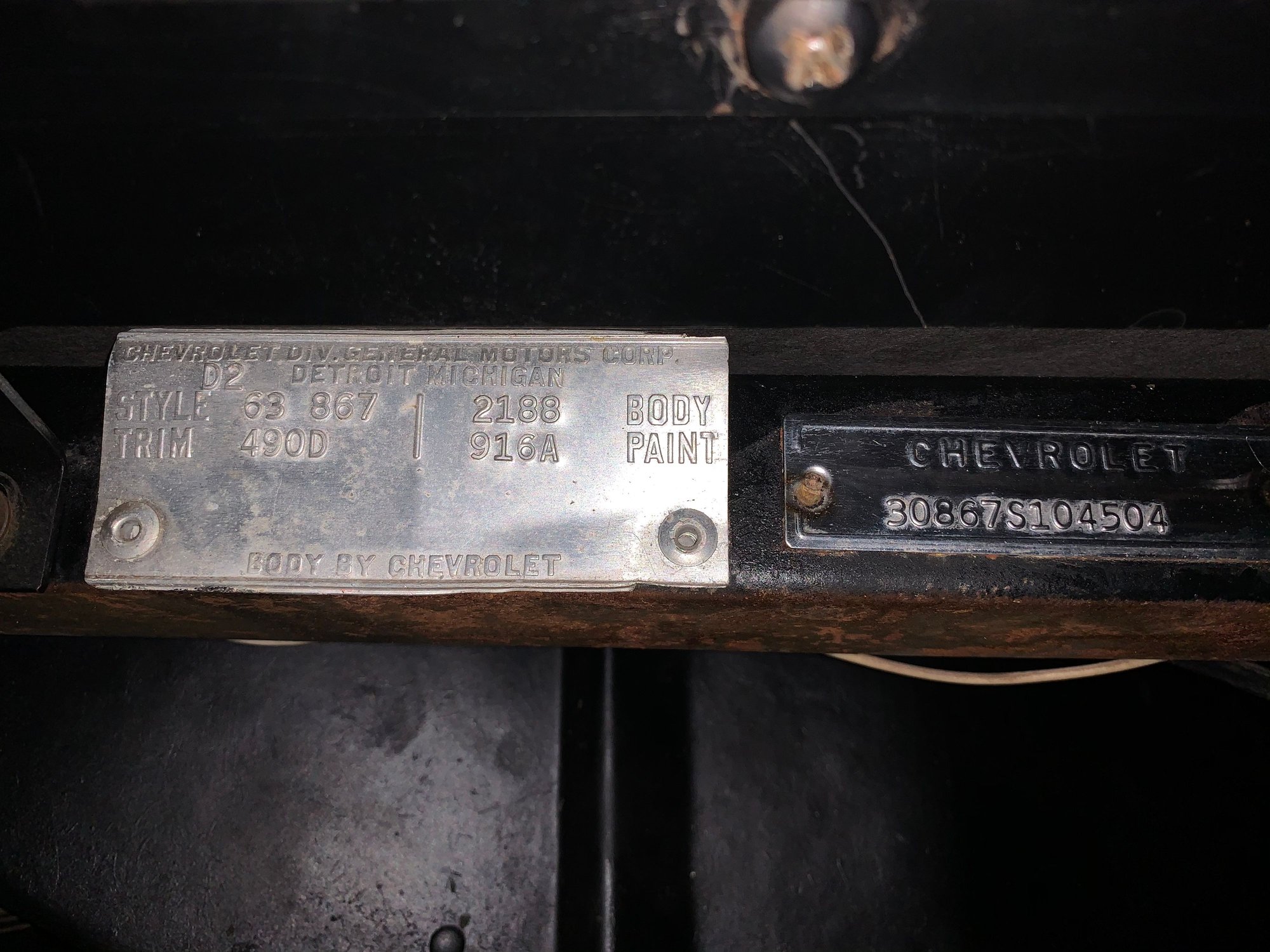 Decode VIN & Trim Tag - please :) - CorvetteForum - Chevrolet Corvette ...