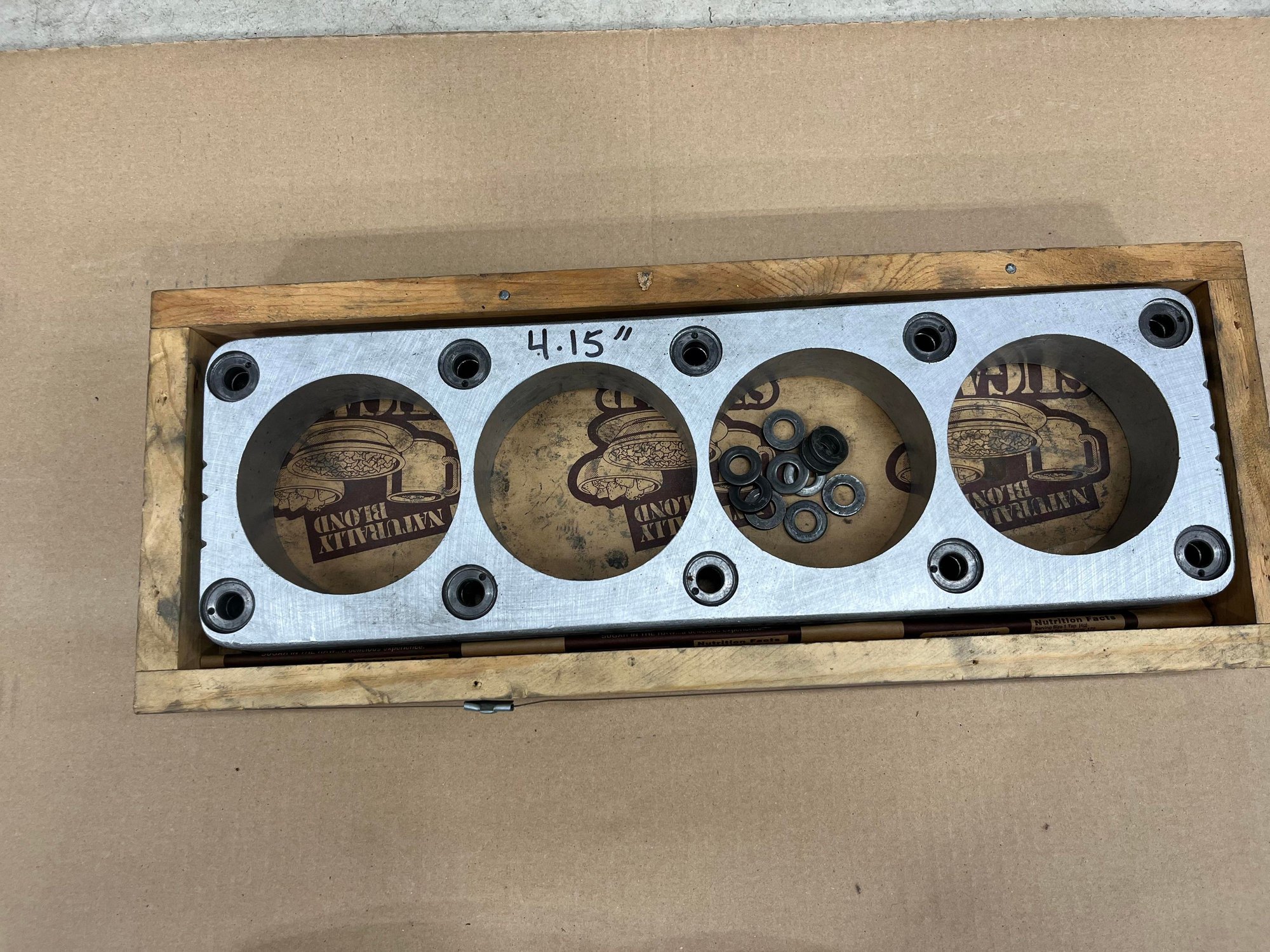 FS (For Sale) 6.2L/7.0L LS3 LS7 Honing Plate 4.15" ; BHJ Aluminum ...