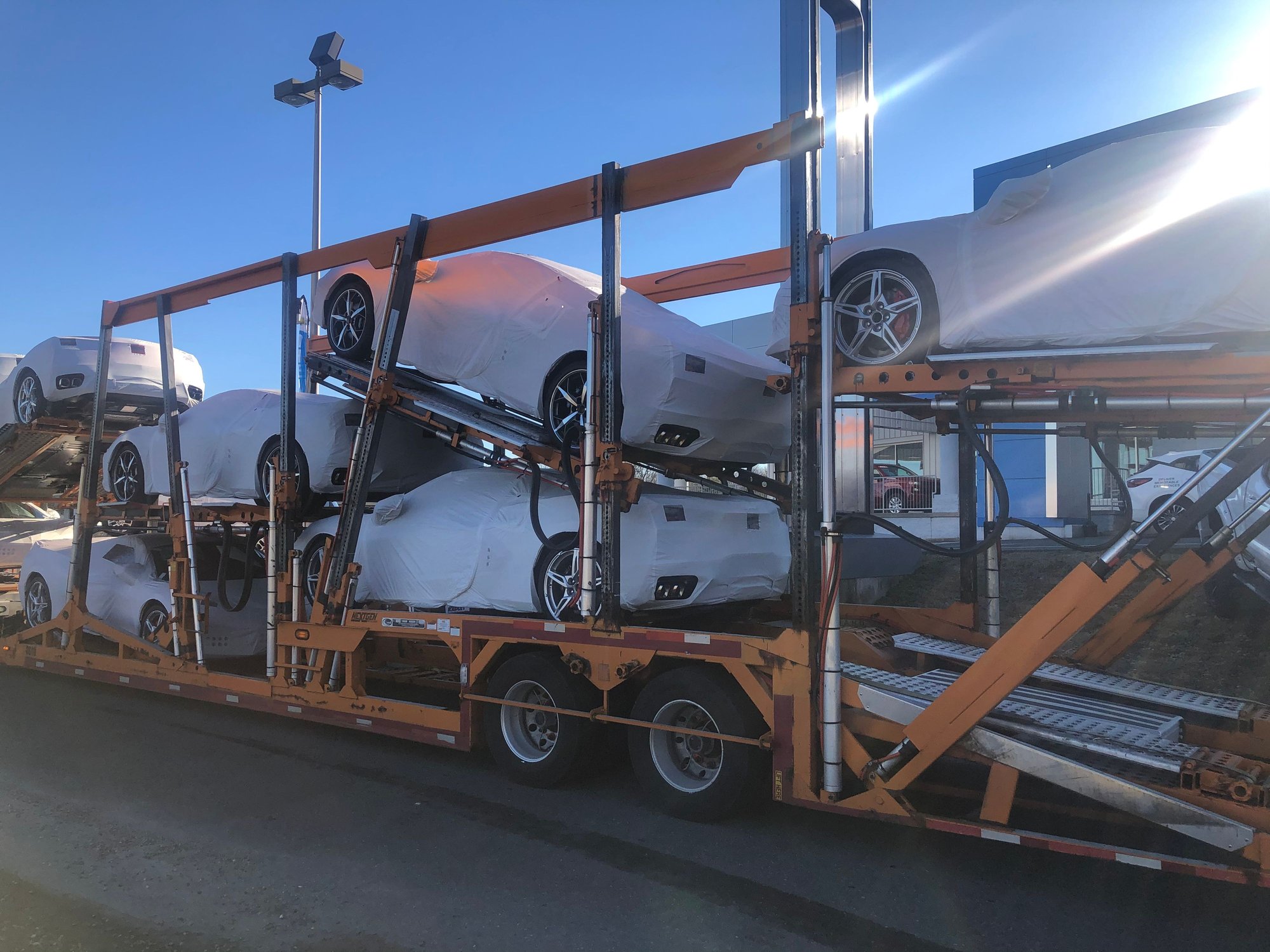 Shipment of C8s headed to new owners - CorvetteForum - Chevrolet ...