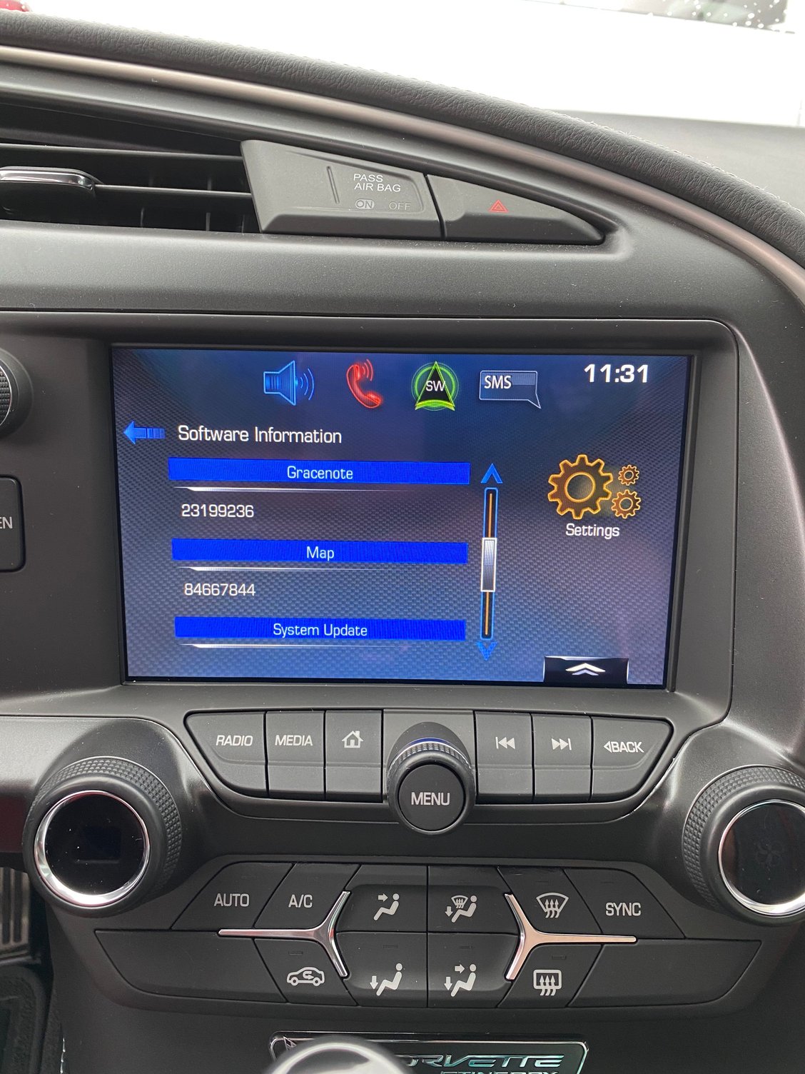 FS (For Sale) 2019 Corvette Navigation HMI module. - CorvetteForum ...
