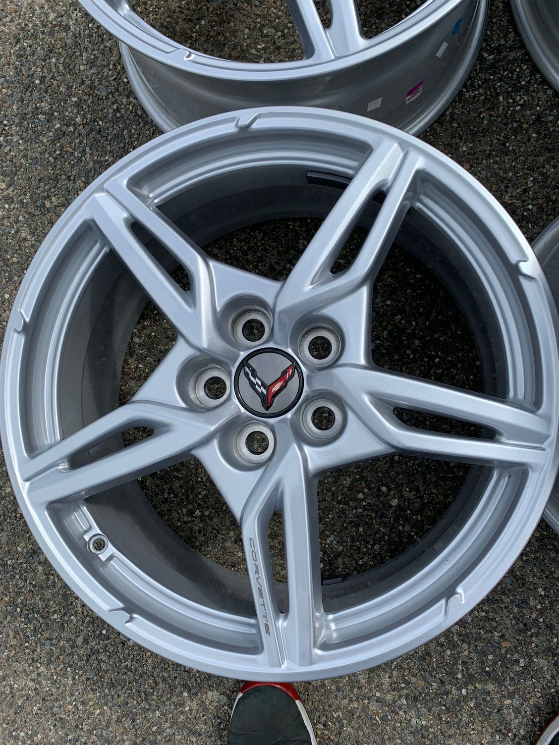 FS (For Sale) Stock silver wheels $400 - CorvetteForum - Chevrolet ...