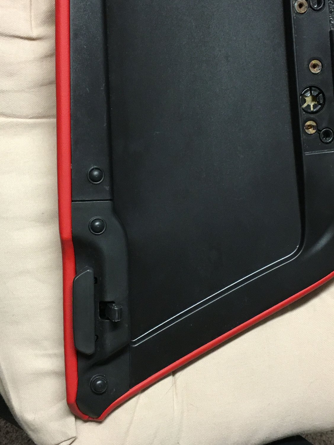 FS (For Sale) (SOLD) Adrenaline Red console door - CorvetteForum ...