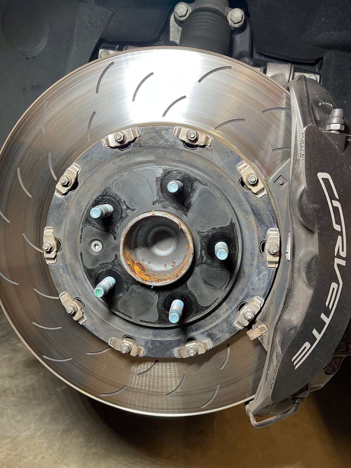 Wheel hubs rusted - CorvetteForum - Chevrolet Corvette Forum Discussion