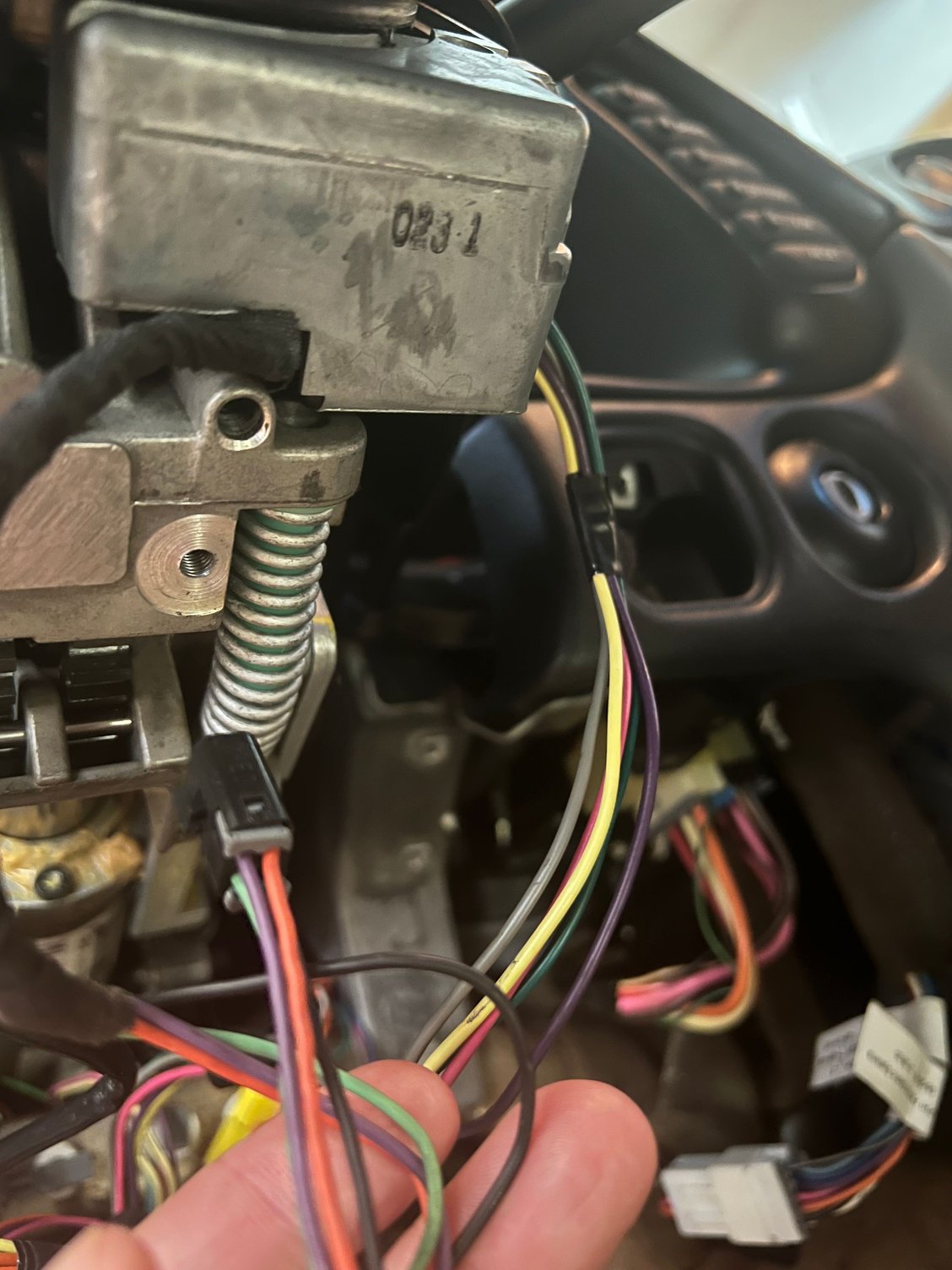 Steering column connector? - CorvetteForum - Chevrolet Corvette Forum ...