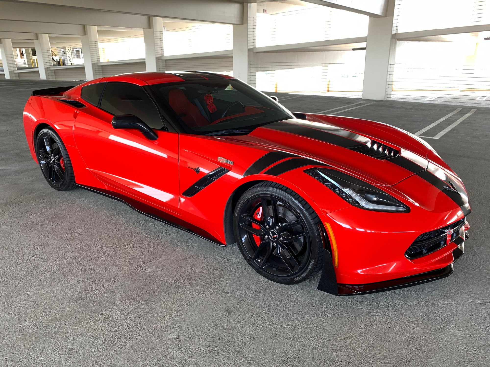 FS (For Sale) C7 Z51 GM OEM Wheels & Tires - Carbon Flash ...