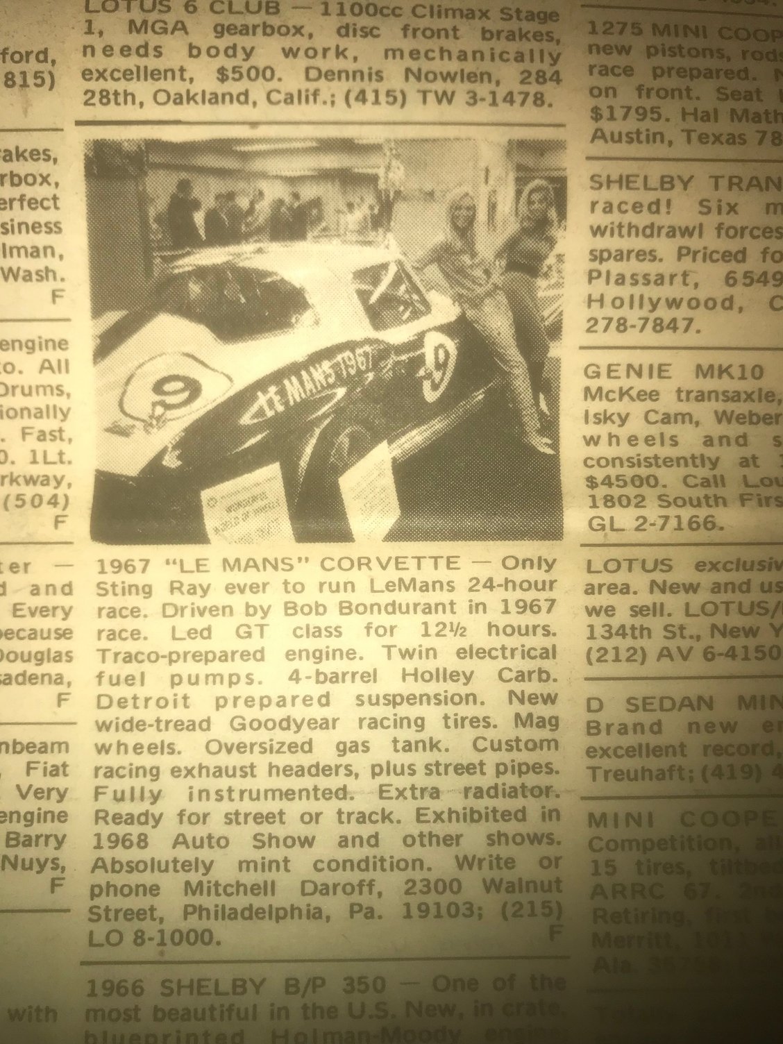 1967 Chevrolet Corvette L88 Registry Work - Page 4 - CorvetteForum ...