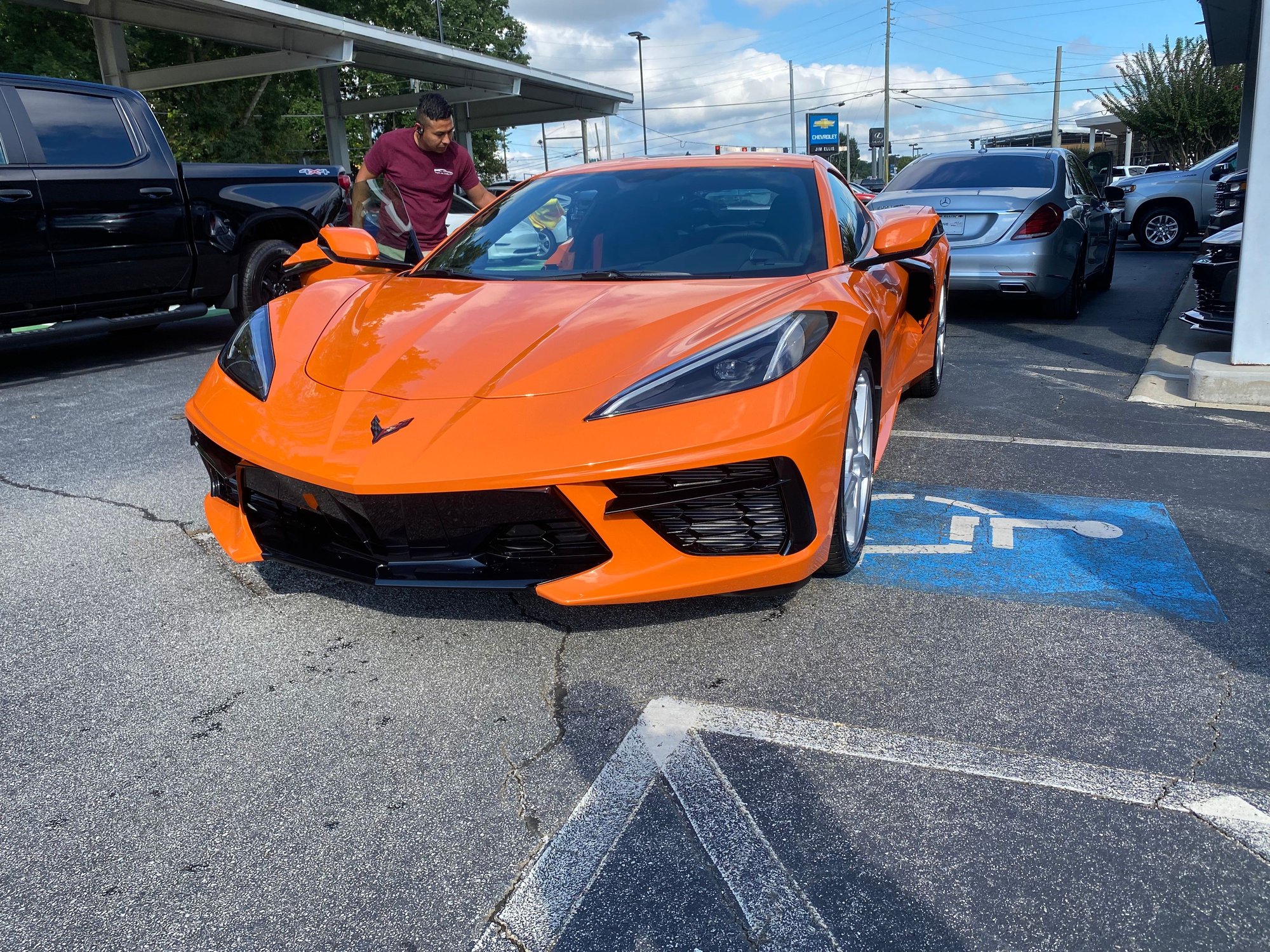My Amplify Orange C8 Delivered Today - CorvetteForum - Chevrolet ...
