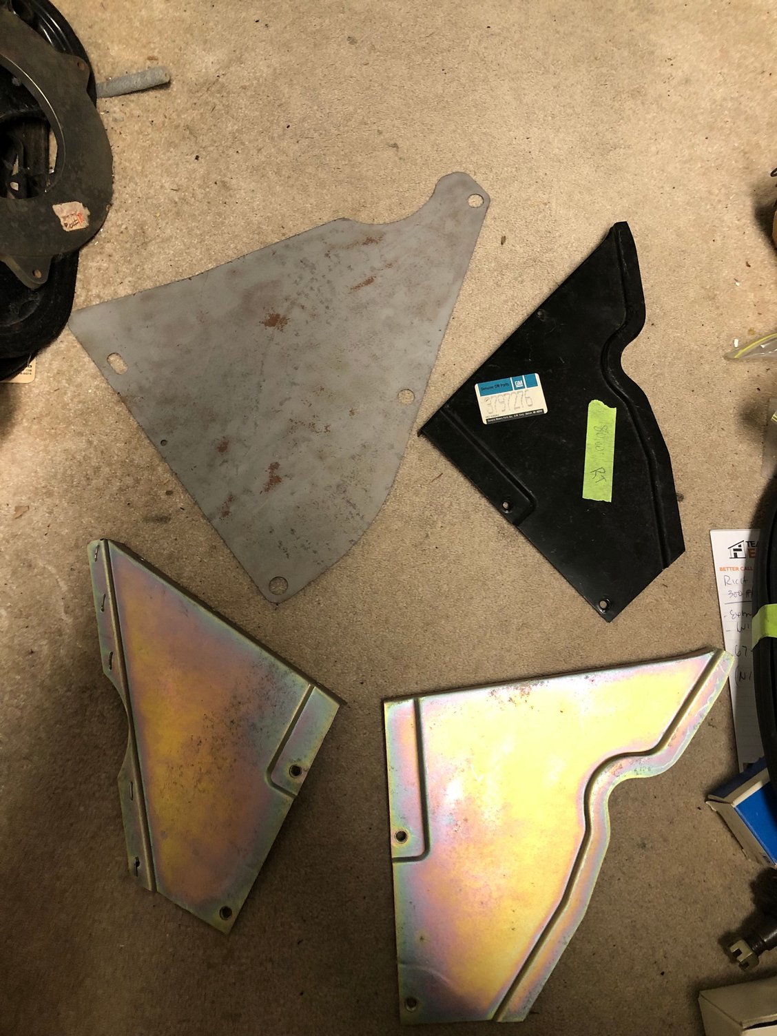 WTB (Want To Buy) C2 splash shields - CorvetteForum - Chevrolet ...