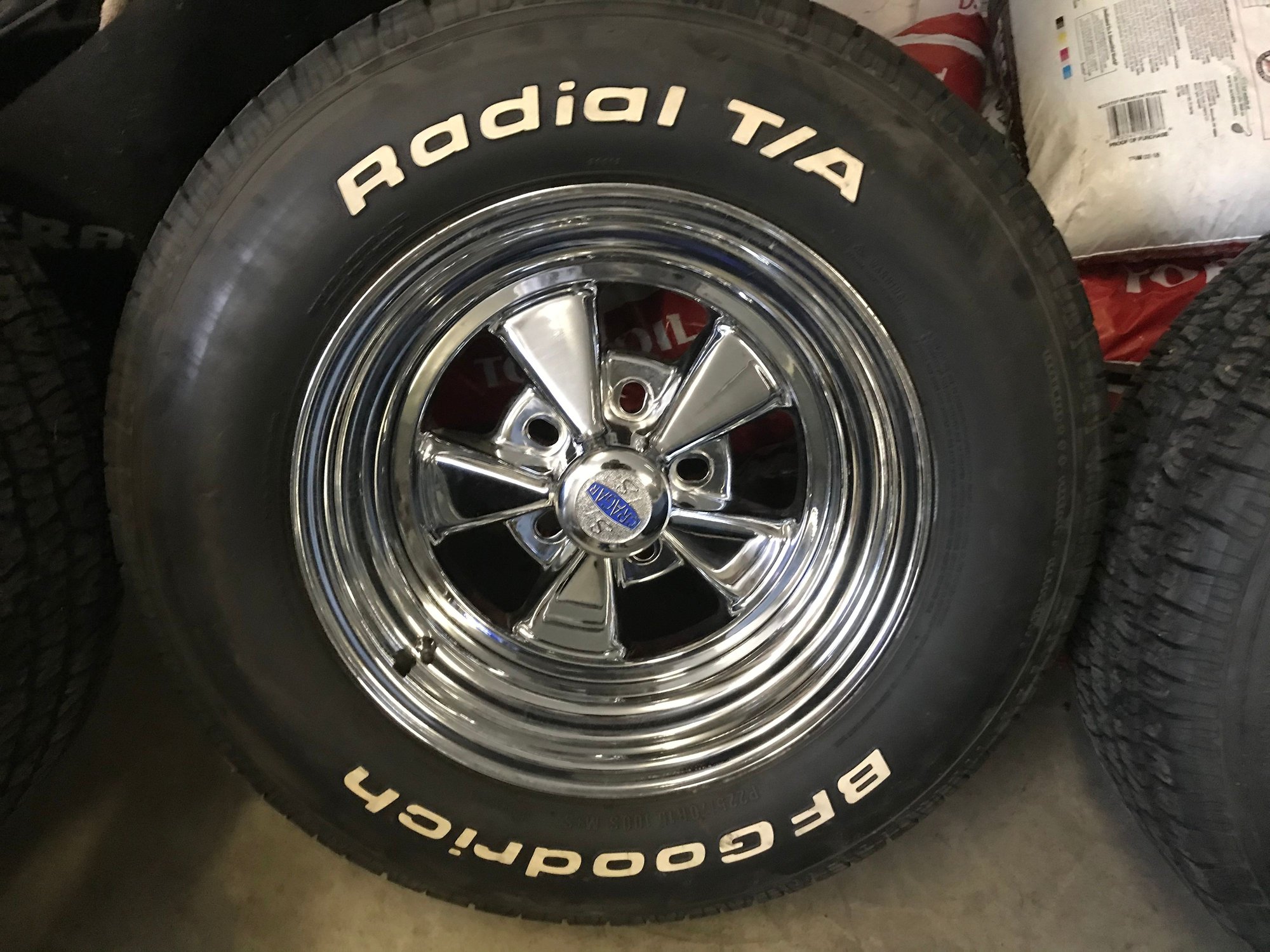 FS (For Sale) Newish set of Cragar S/S wheels + older T/As ...