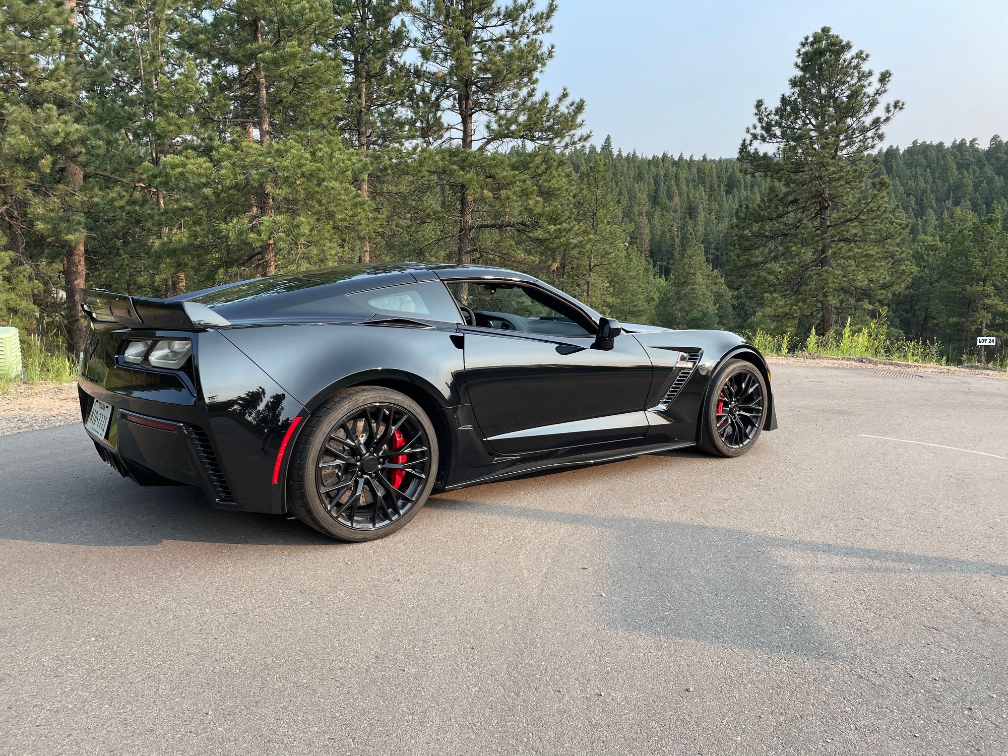 FS (For Sale) 17 Corvette z06/z07 package, M7, black, 10700miles ...
