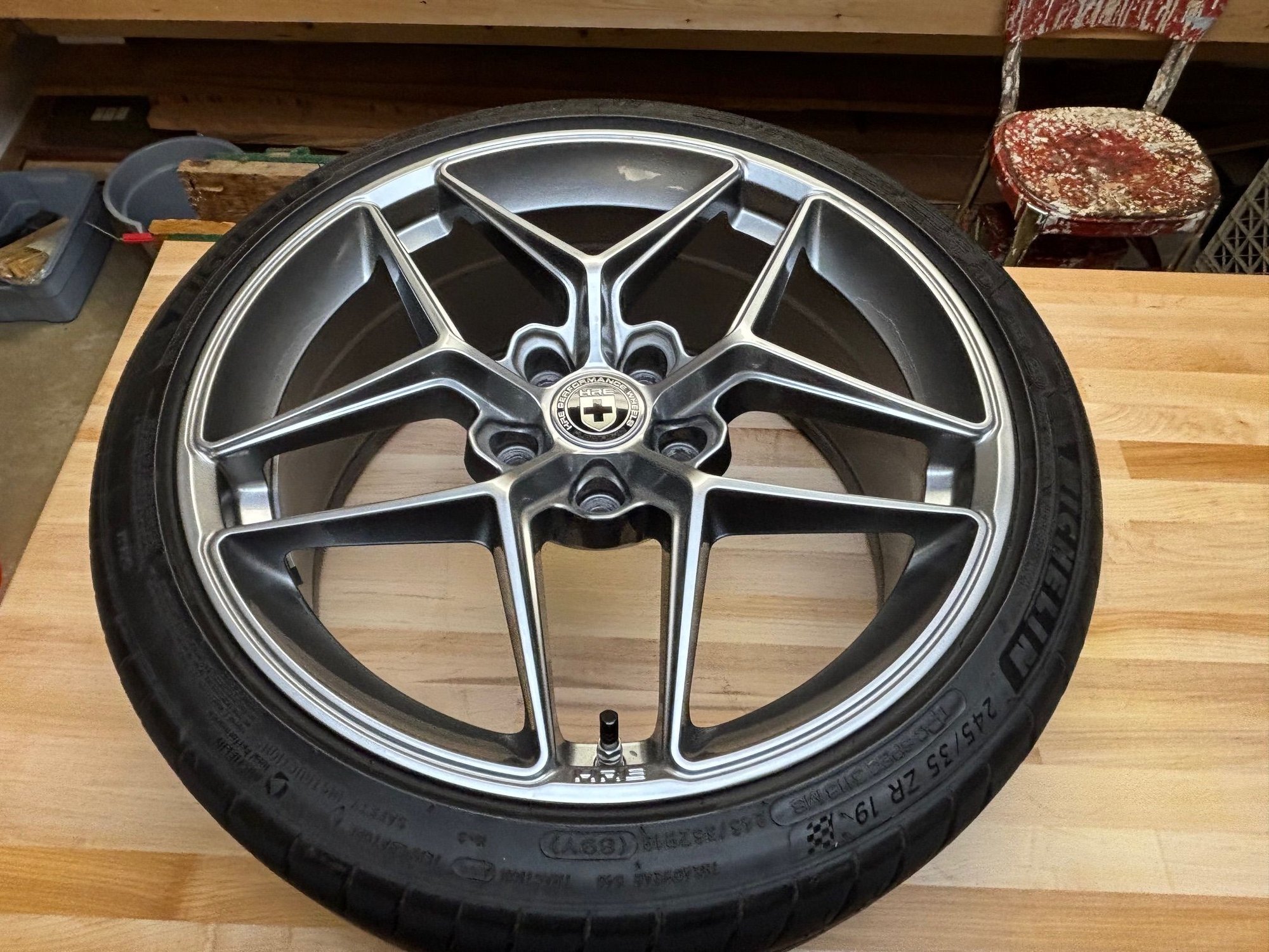 FS (For Sale) HRE Wheelset, All Season Michelins, 3 Sets of Center Caps ...