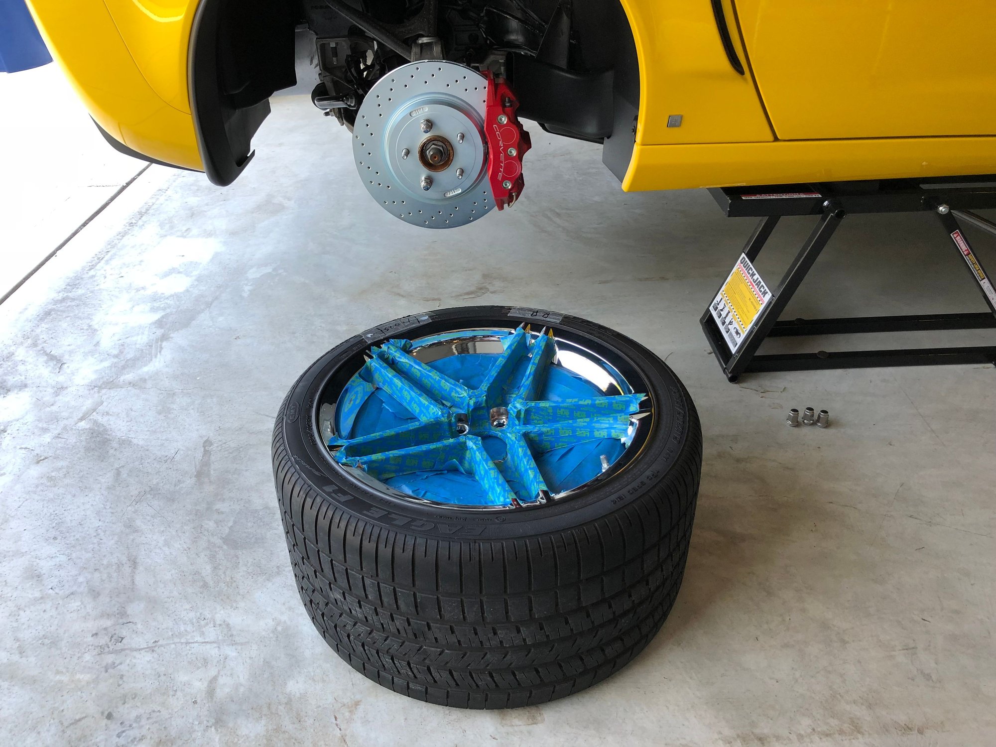 Painting my chrome wheel barrels - Page 2 - CorvetteForum - Chevrolet ...