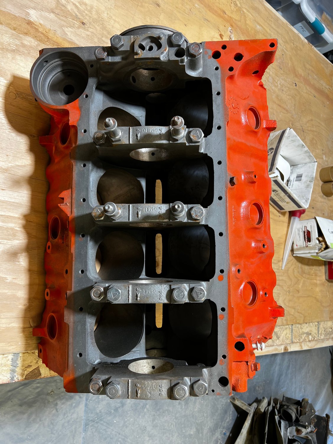 FS (For Sale) Rare 1966 C2 Corvette 427 engine block and parts ...