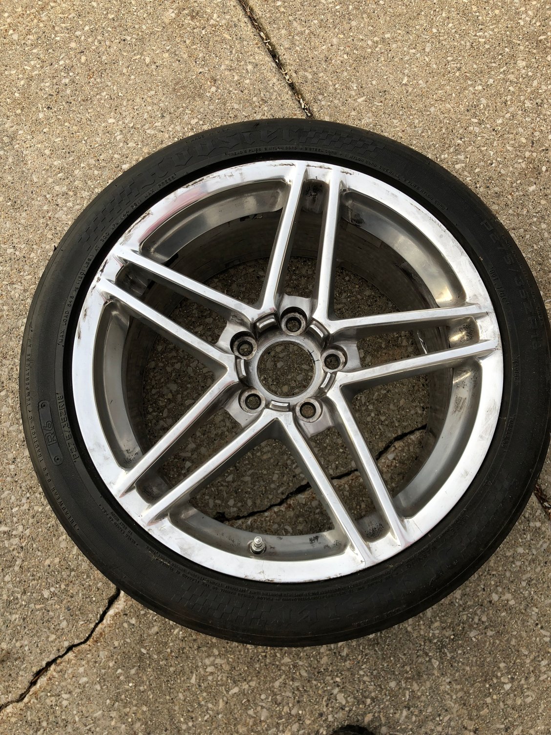 FS (For Sale) For sale: 2006 Z06 wheels/tires. - CorvetteForum ...