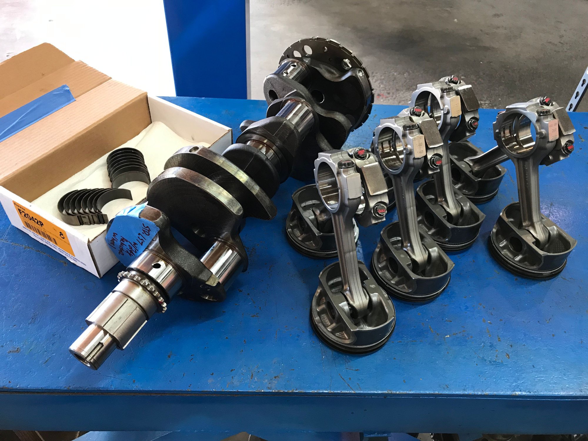 FS (For Sale) LS7 Balanced Rotating Assembly Crankshaft,Rods,Pistons w ...