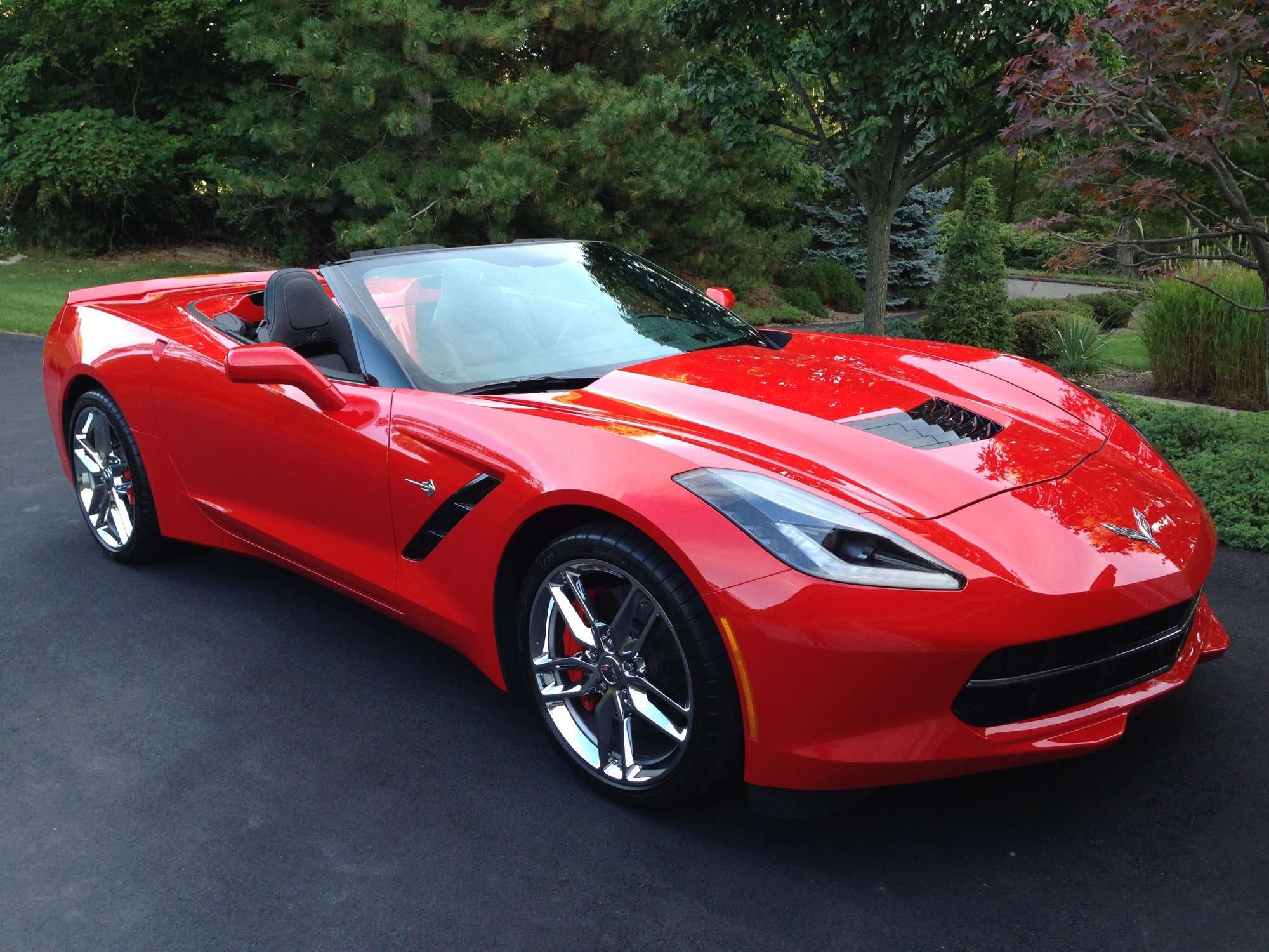 FS (For Sale) 2015 Corvette Convertible, 3LT, Z51, 8spd Auto, Torch Red ...