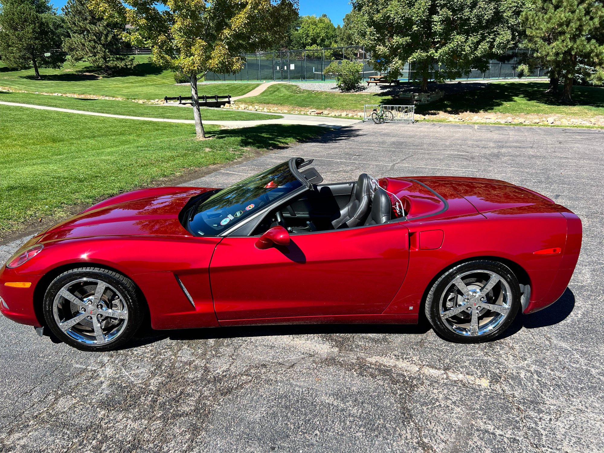 FS (For Sale) 2009 Crystal Red Convertible - 6 speed manual ...