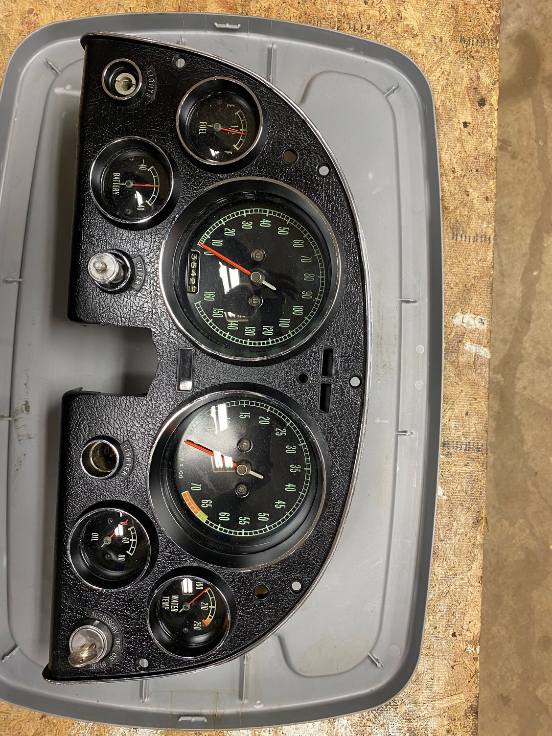 FS (For Sale) C2 1965 Dash Cluster - CorvetteForum - Chevrolet Corvette ...