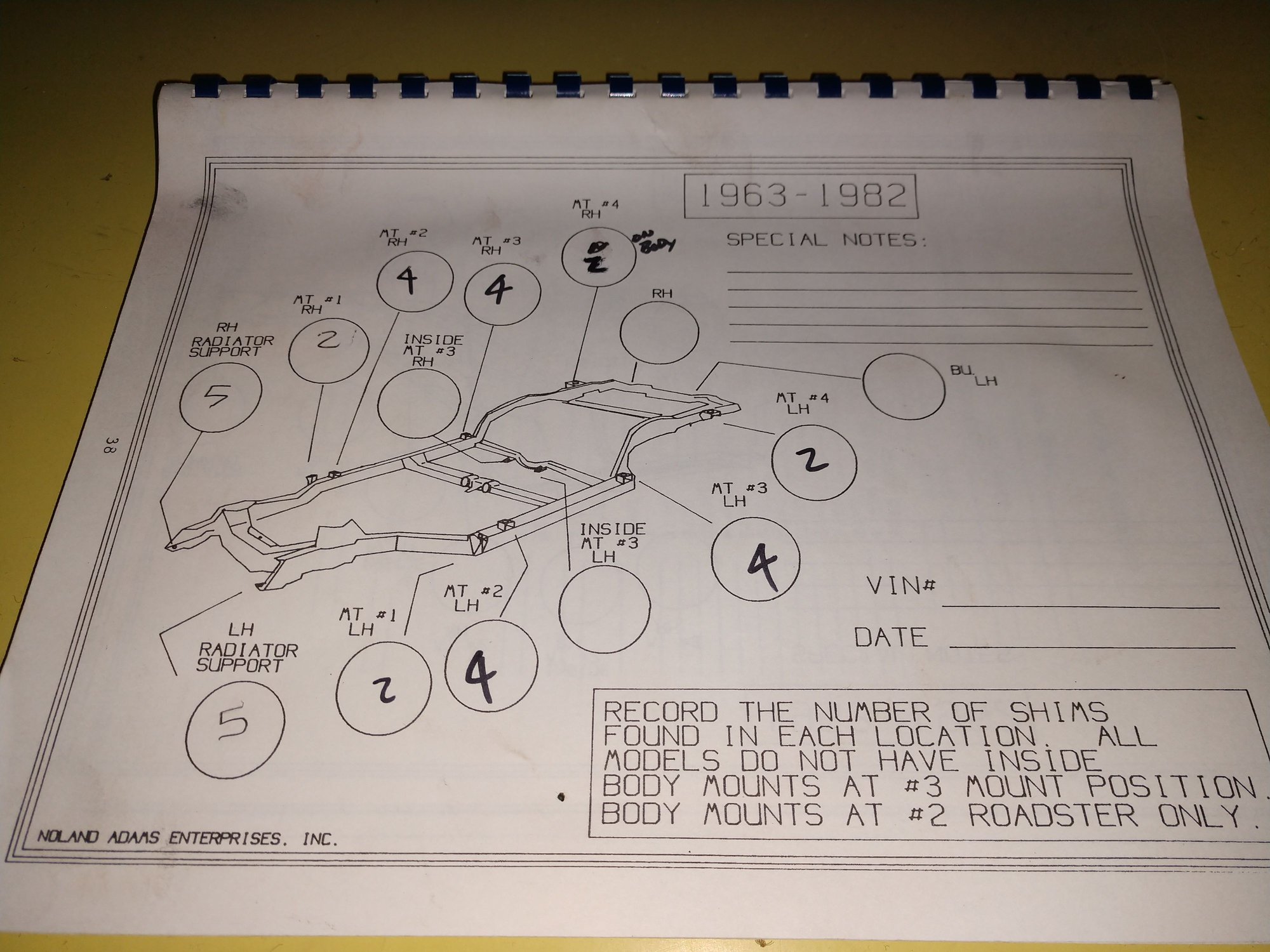 C2 64 roadster body mounts - CorvetteForum - Chevrolet Corvette Forum ...