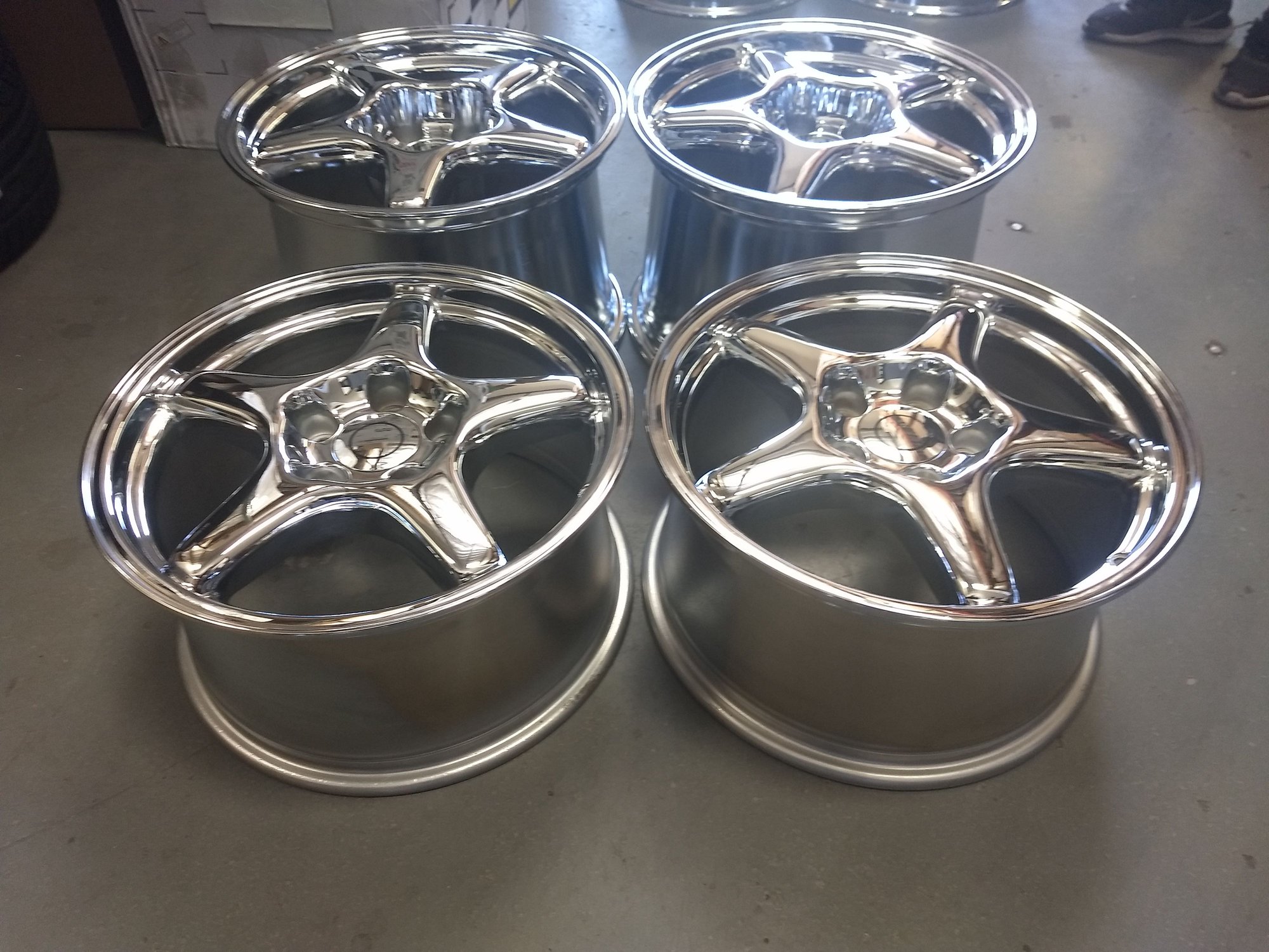 FS (For Sale) C4 grandsport wheels chrome gm - CorvetteForum ...