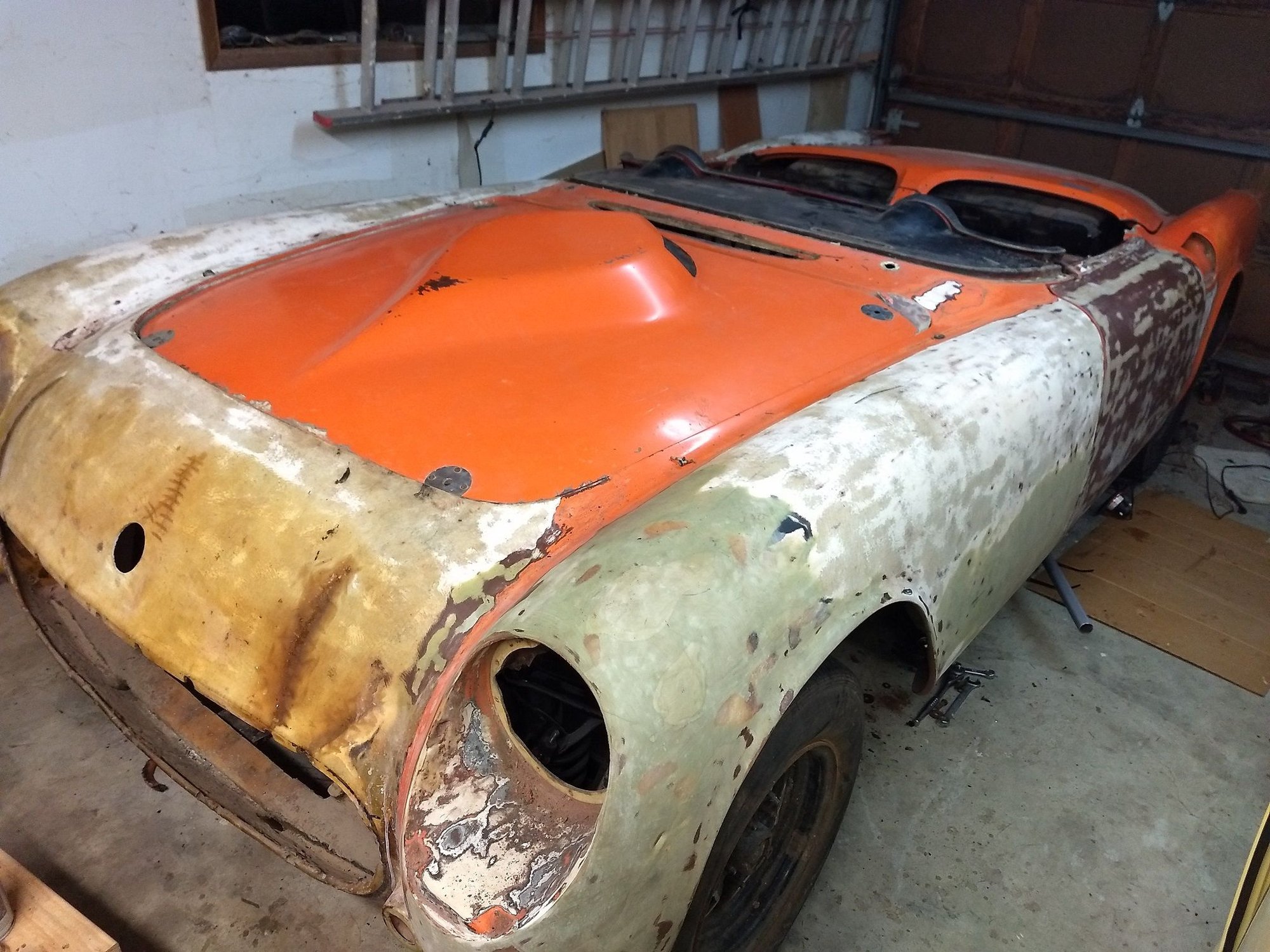 WTB (Want To Buy) Vintage Reverse Tear Drop Hood for my 61 ...