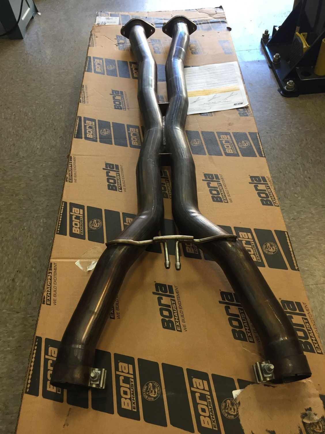 SOLD: Borla x-pipe #60547 - CorvetteForum - Chevrolet Corvette Forum ...