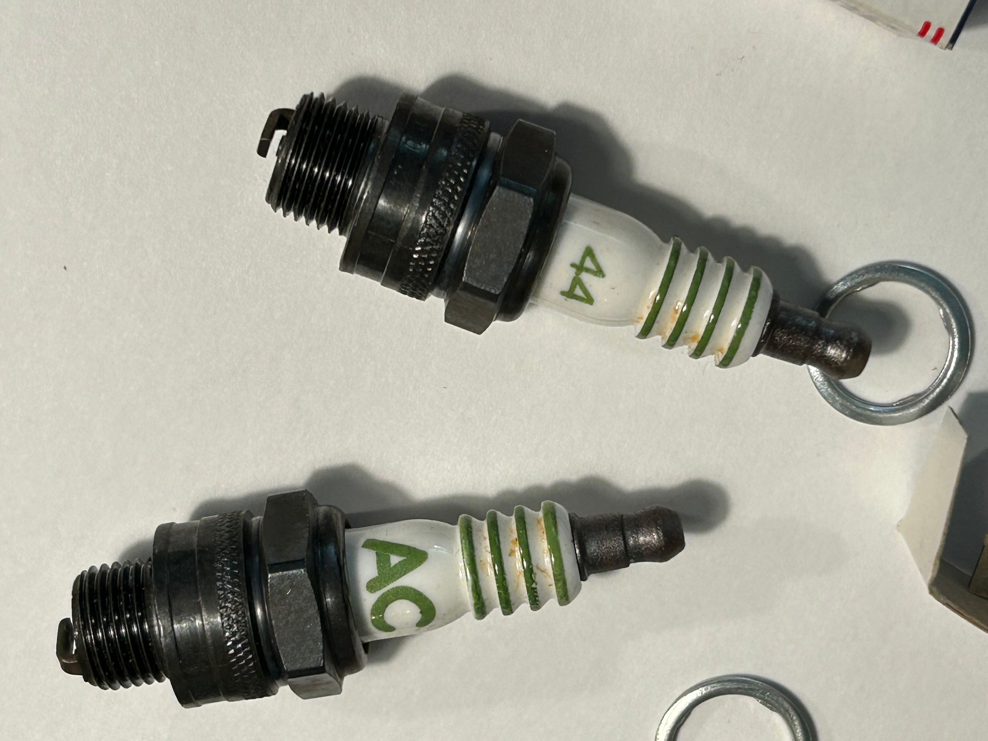 FS (For Sale) NOS AC 44 and 43N green ring spark plugs - CorvetteForum ...