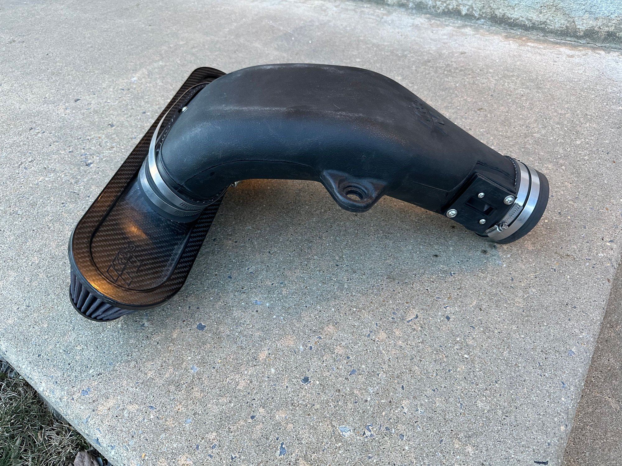 FS (For Sale) 2008-2013 K&N Roto mold cold air intake with Carbonfiber ...