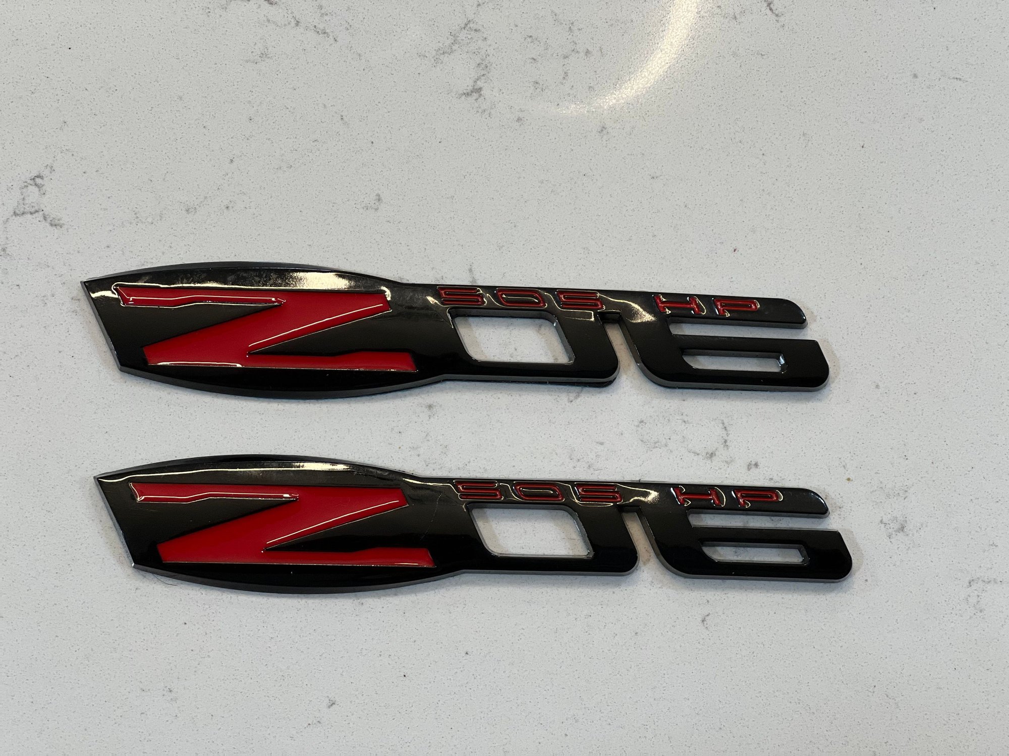 FS (For Sale) New Genuine GM blank key, Z06 black gloss emblems ...