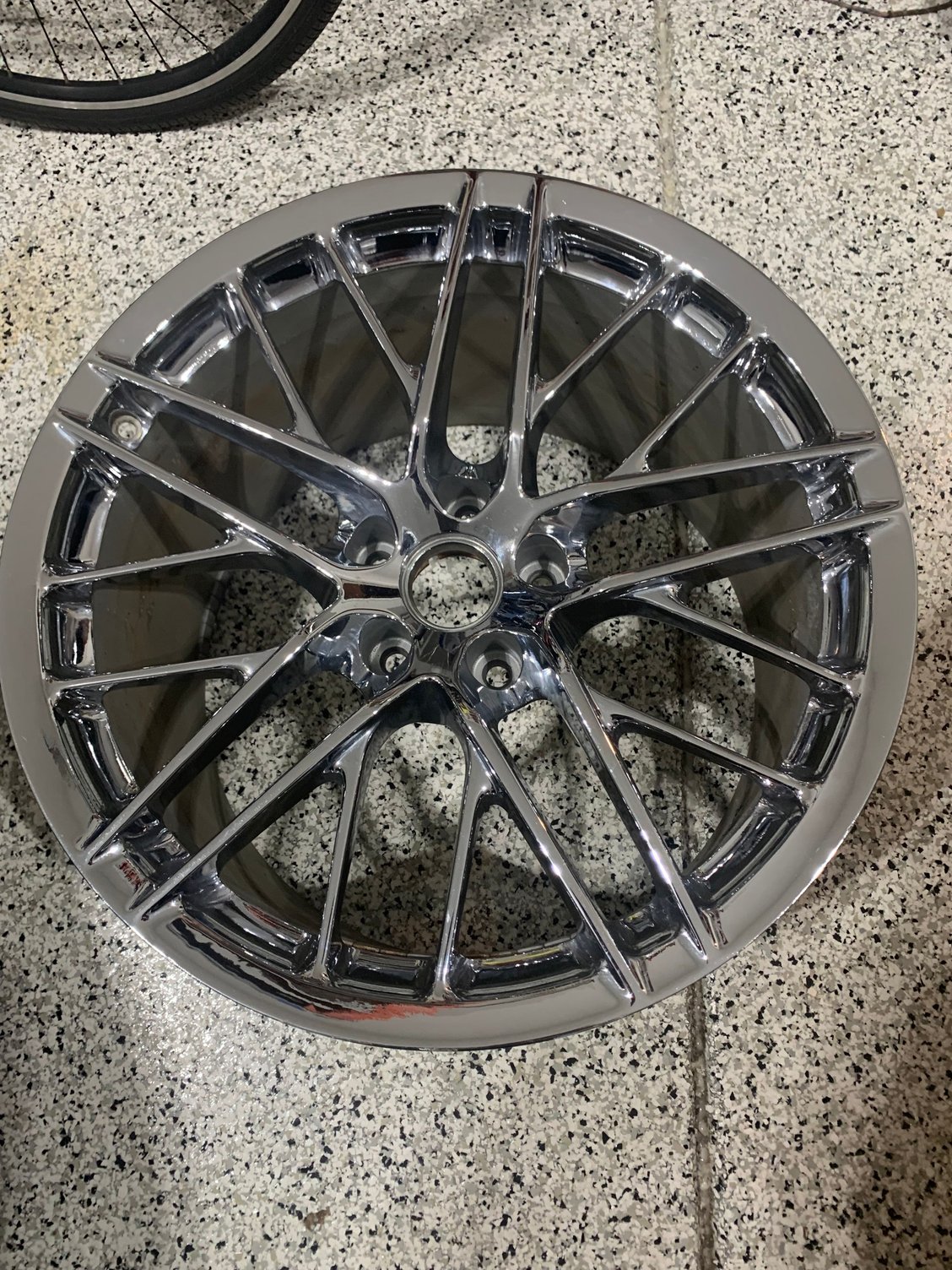 FS (For Sale) OEM ZR1 Rear Chrome Wheel - CorvetteForum - Chevrolet ...
