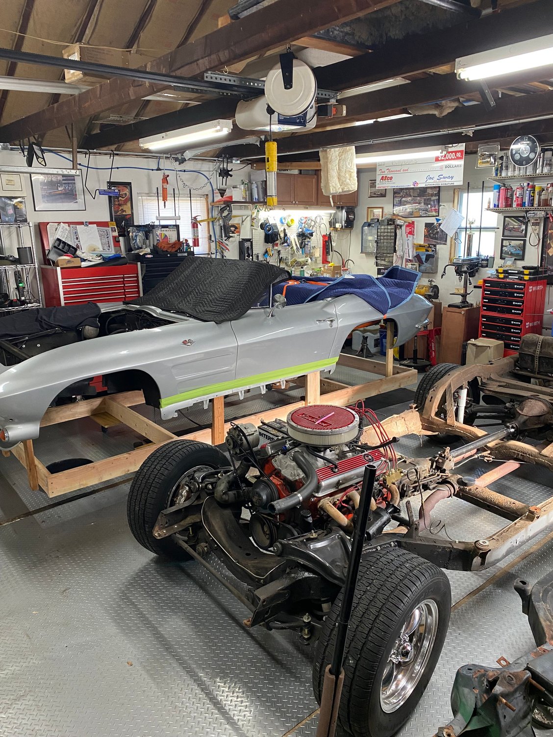C2 Body off, semi-restoration completed…. - CorvetteForum - Chevrolet ...