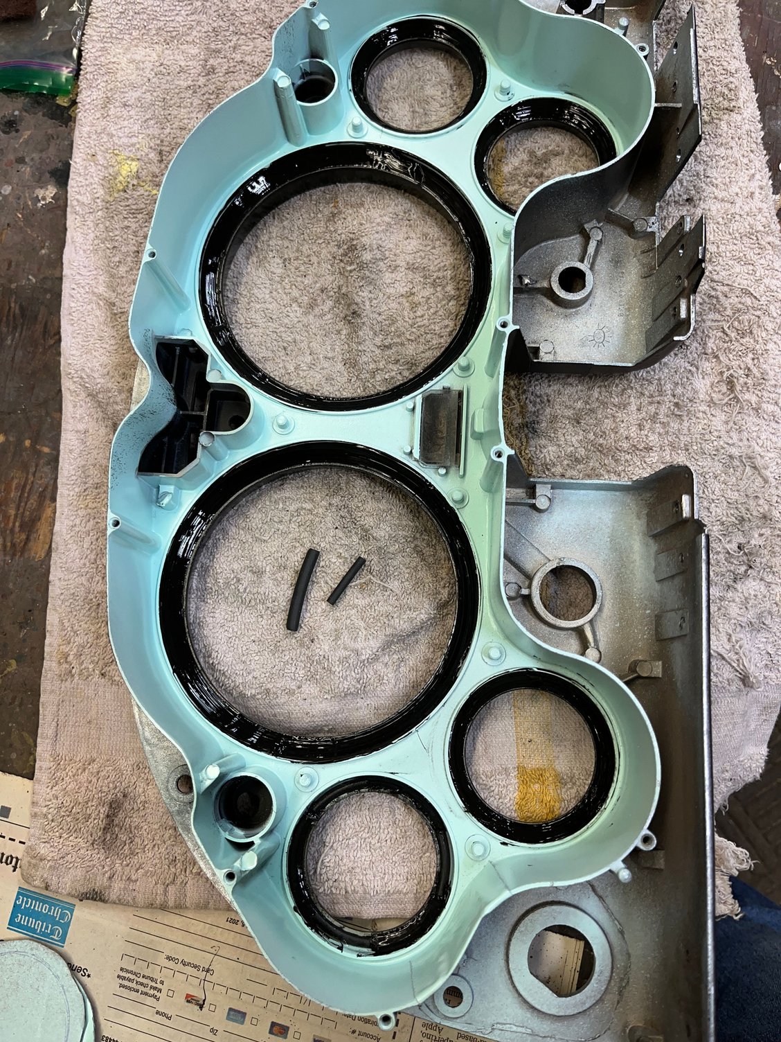 C2 Dash cluster paint to use on 1966 - CorvetteForum - Chevrolet ...