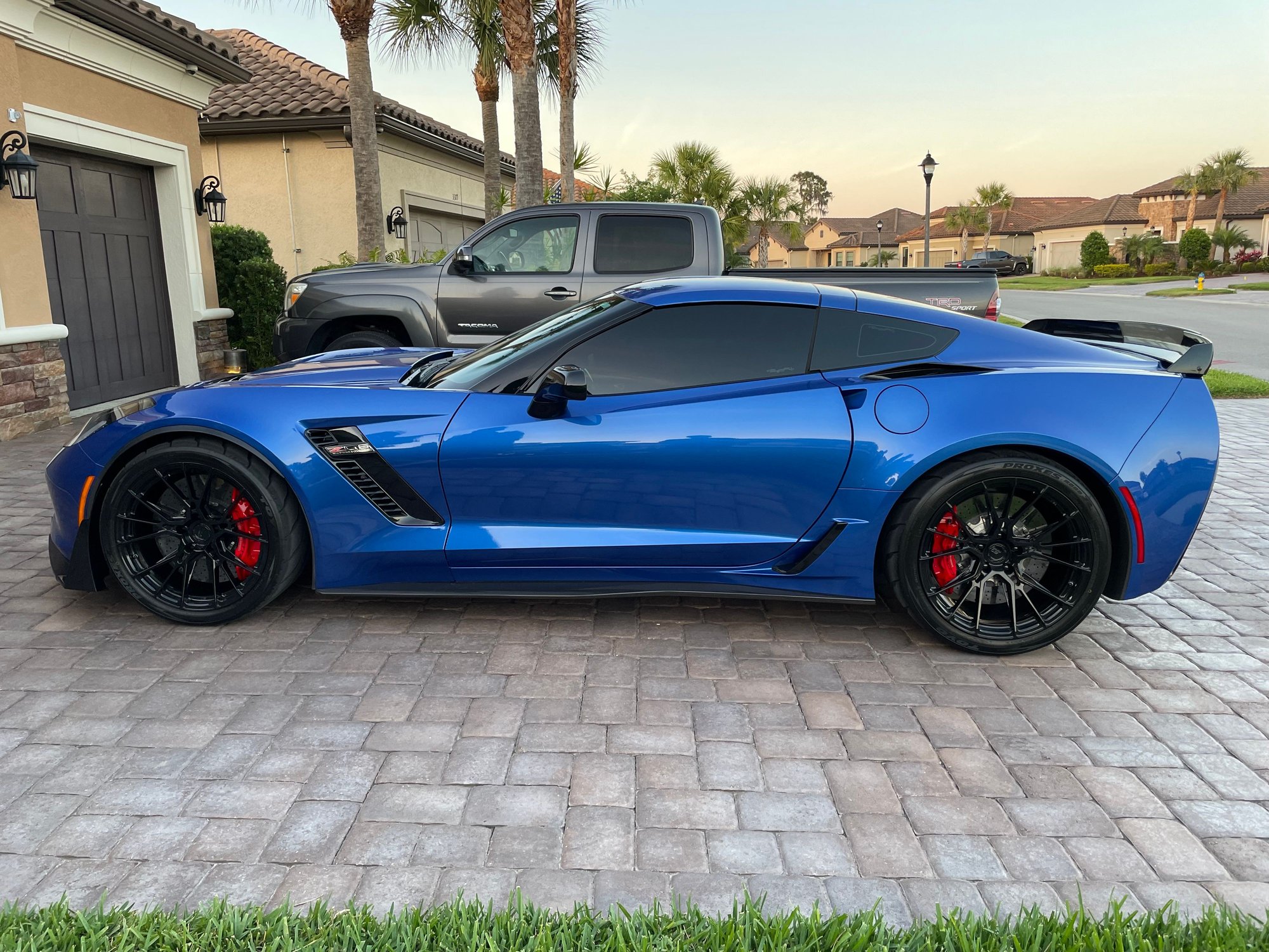 SOLD - 2019 Elkhart Lake Blue C7 Z06 3LZ with Z07 Package Tampa, FL ...