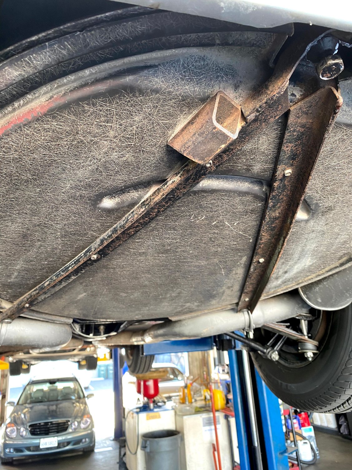 C2 Leave or fix surface rust on parts under a super original 63 SWC ...