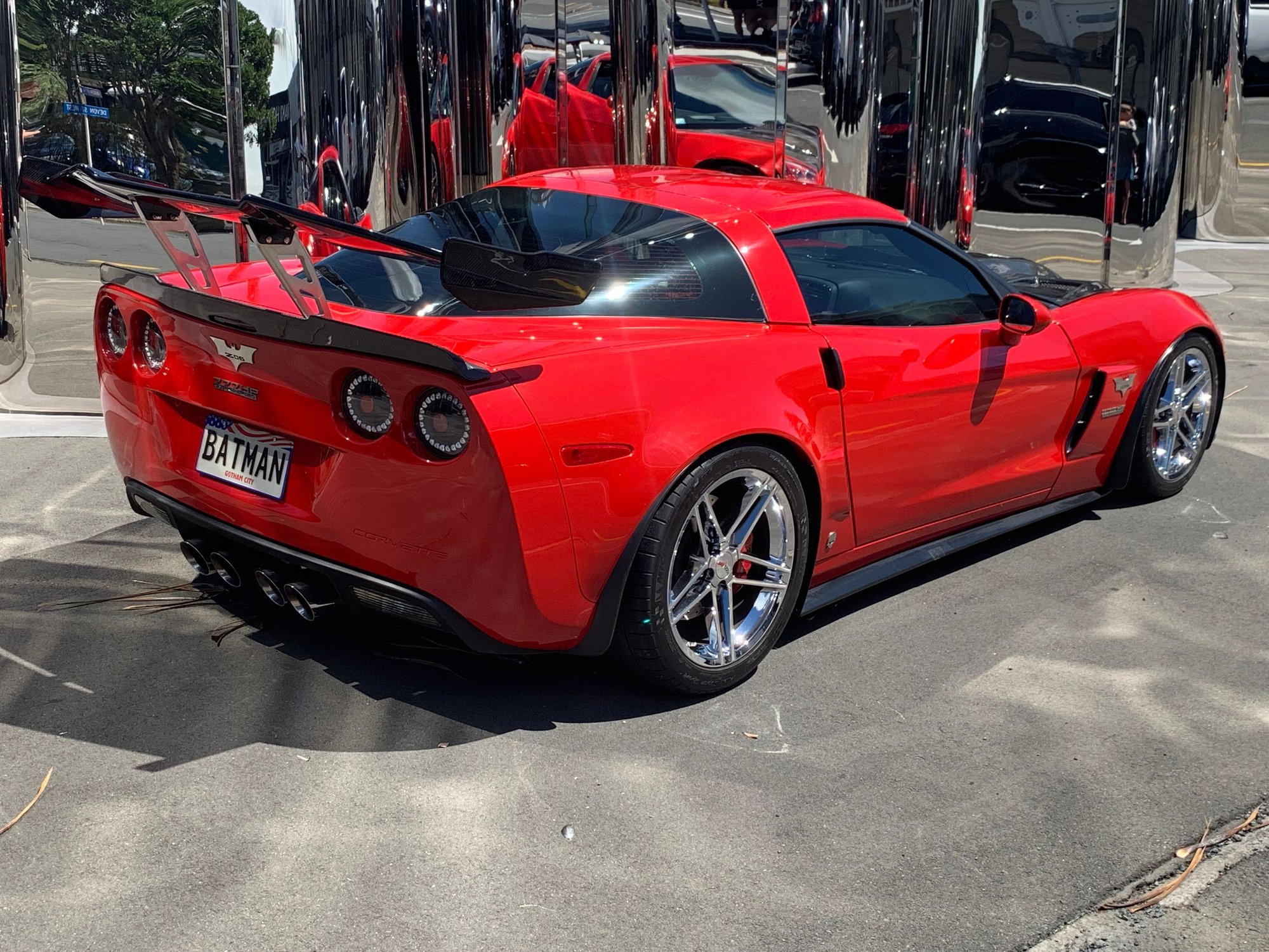 C6 ZO6 with C7 ZR1 ZTK Wing fitted with pics - CorvetteForum ...