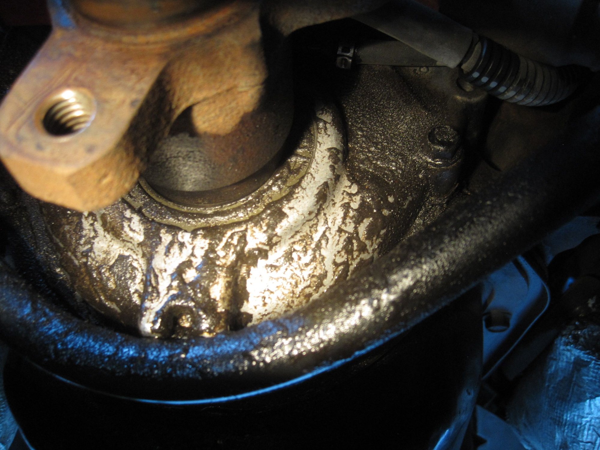 My 1992: The Gift That Keeps On Giving. Oil Leak. - CorvetteForum ...