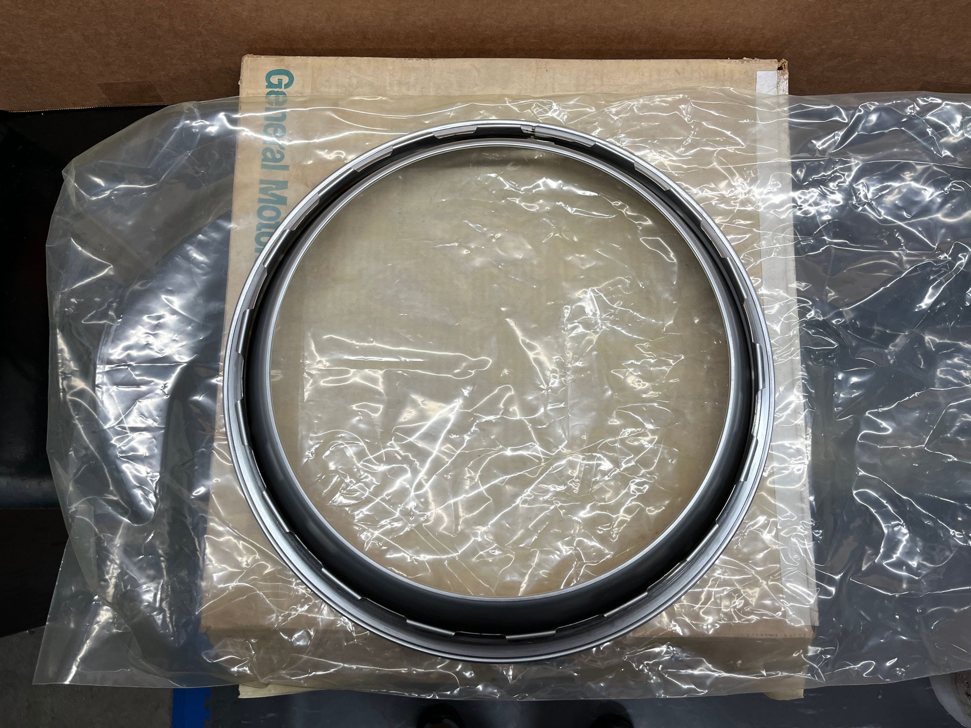 FS (For Sale) Set of (4) NOS GM Wheel Trim Rings #9796696 dated 1971 ...