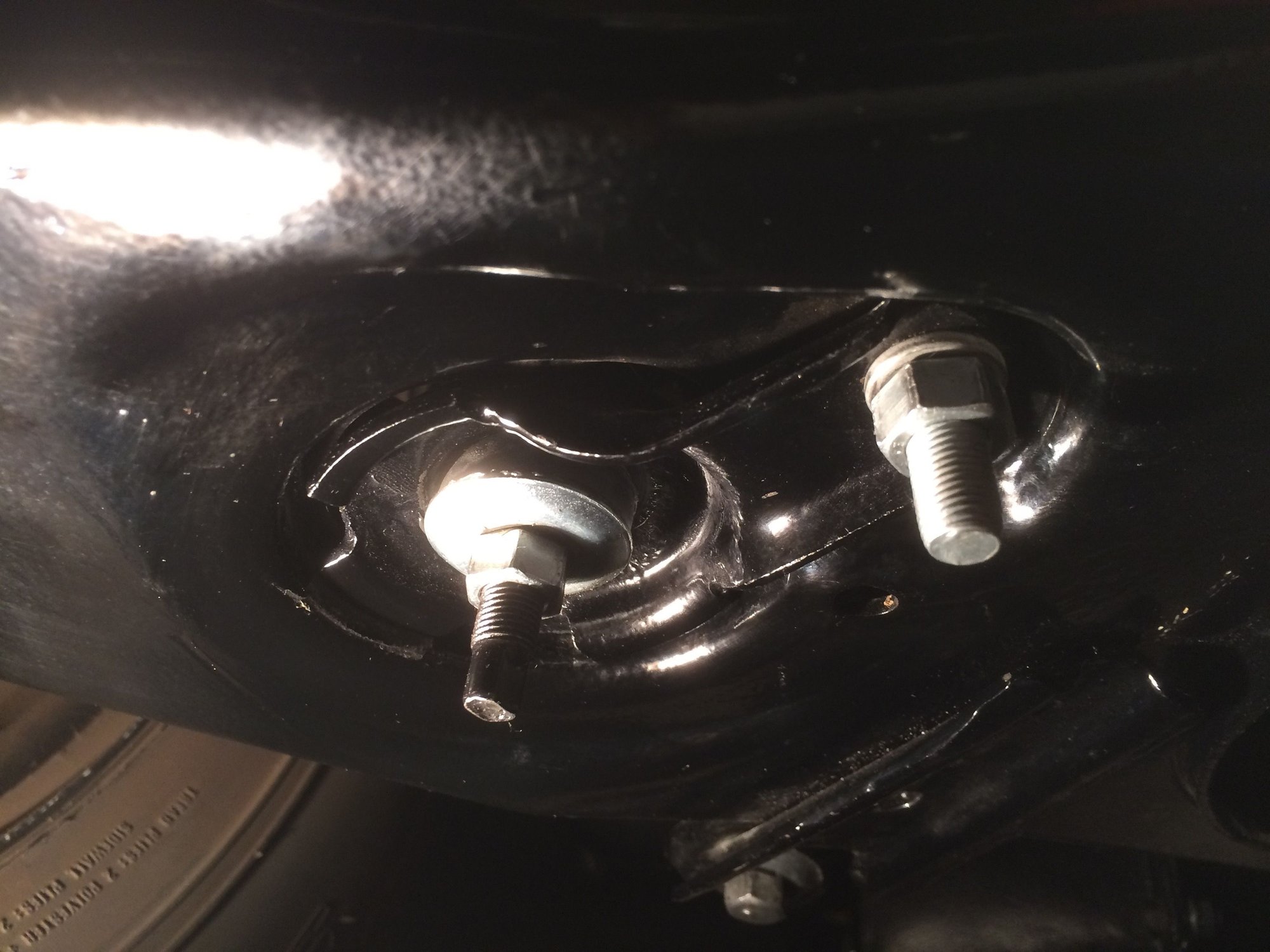 C1 Broken shock absorber mount bracket - CorvetteForum - Chevrolet ...