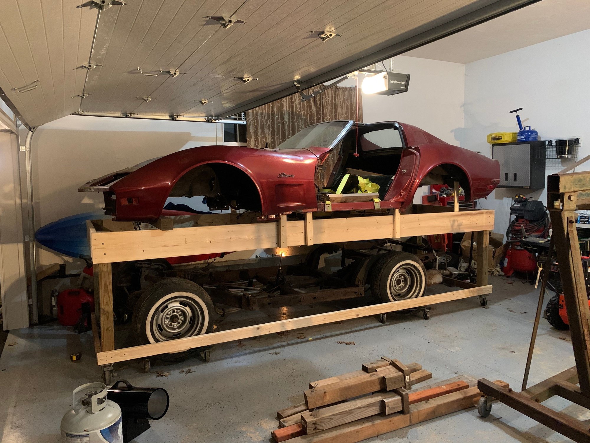 Followup: Body Dolly Over Frame - CorvetteForum - Chevrolet Corvette ...