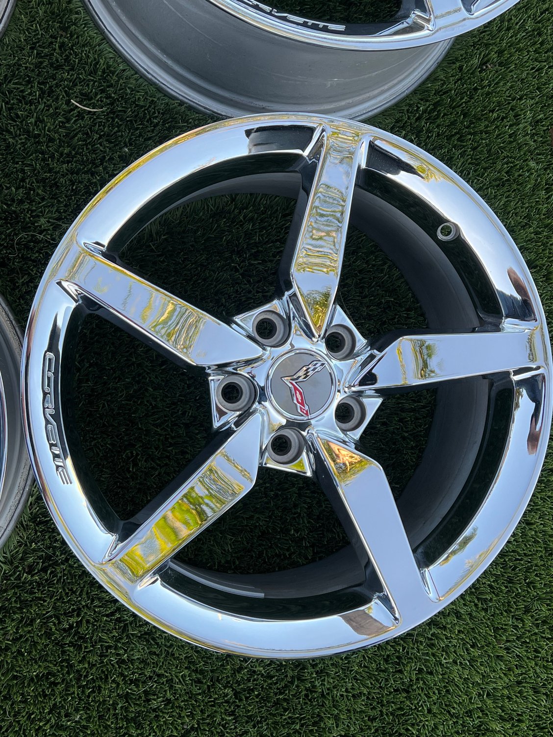 FS (For Sale) C7 Corvette Chrome Wheels - CorvetteForum - Chevrolet ...